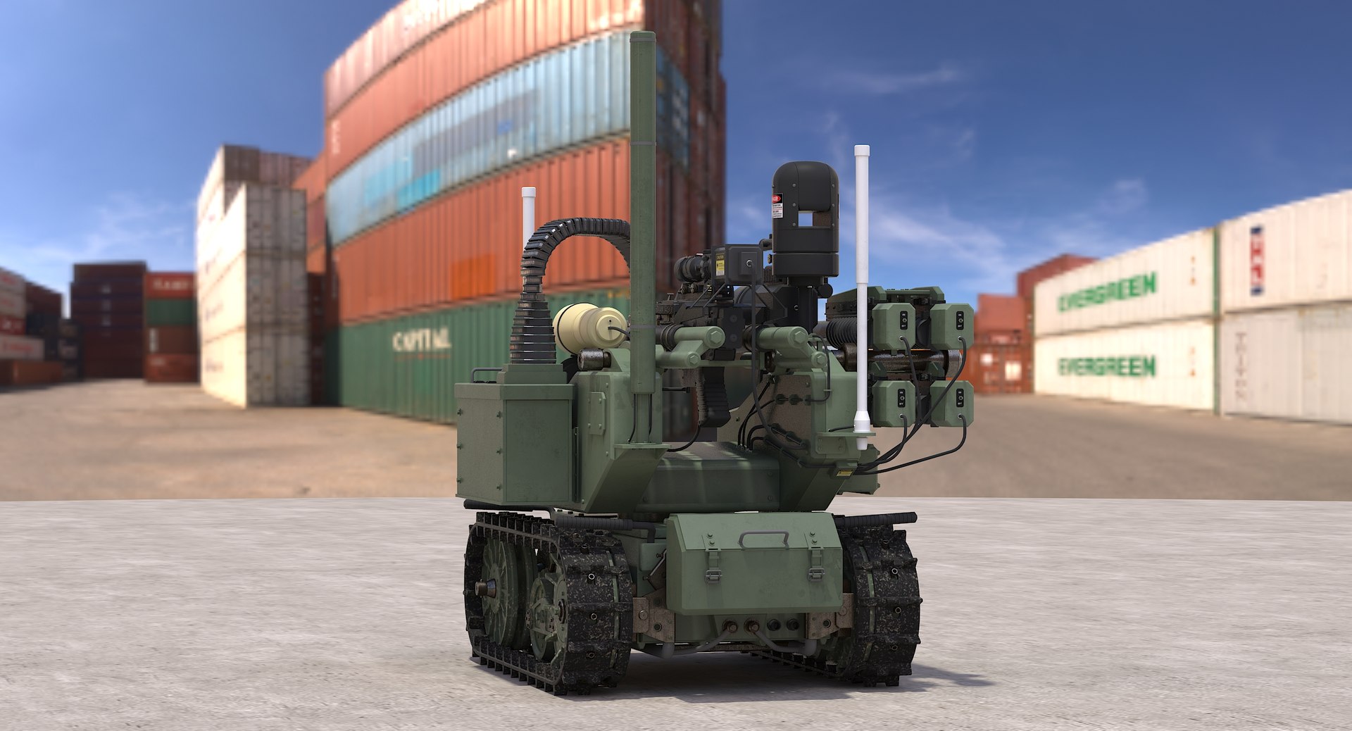 3D Foster-miller Talon Swords Robot - TurboSquid 1254407