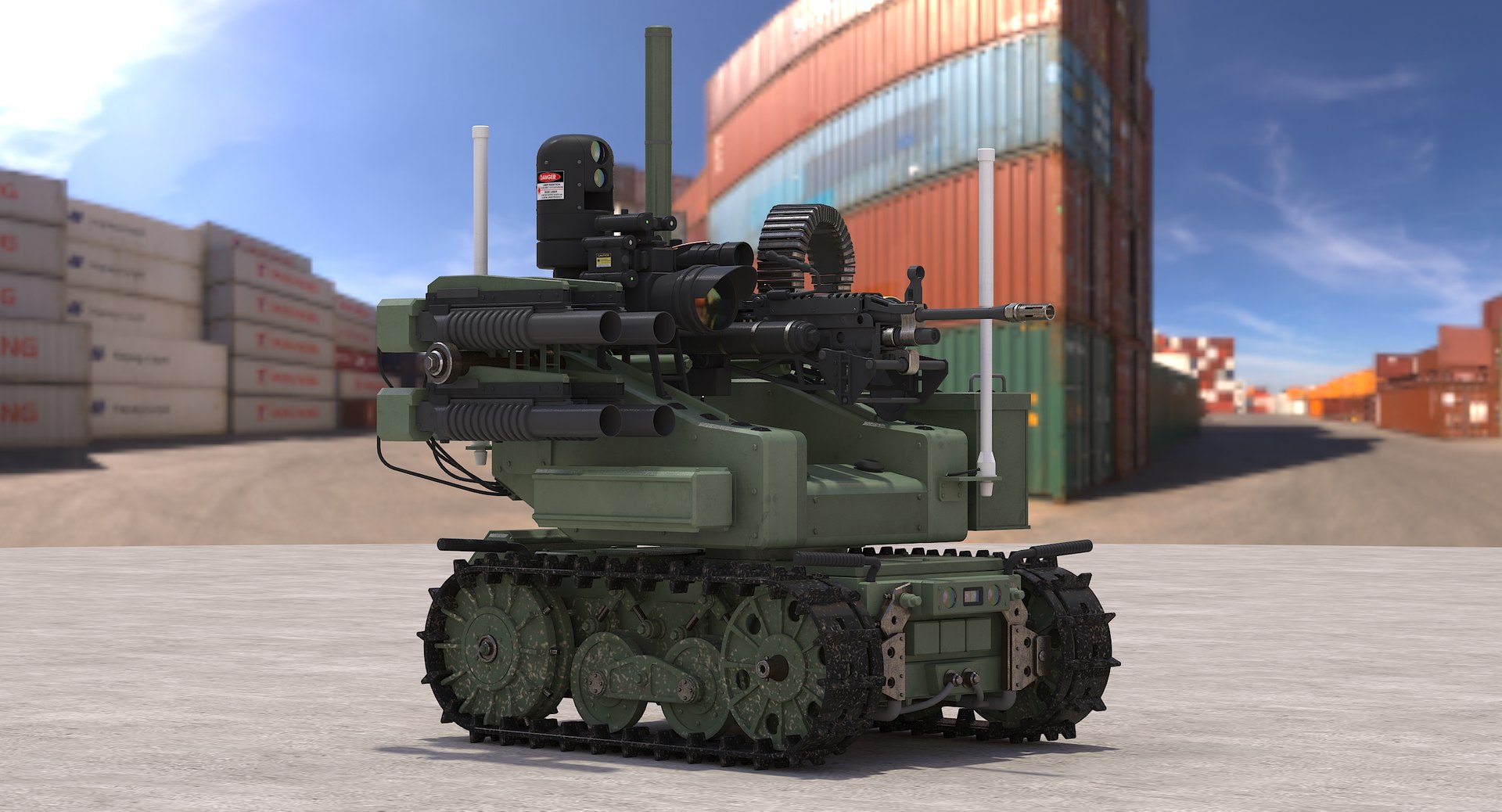 3D Foster-miller Talon Swords Robot - TurboSquid 1254407