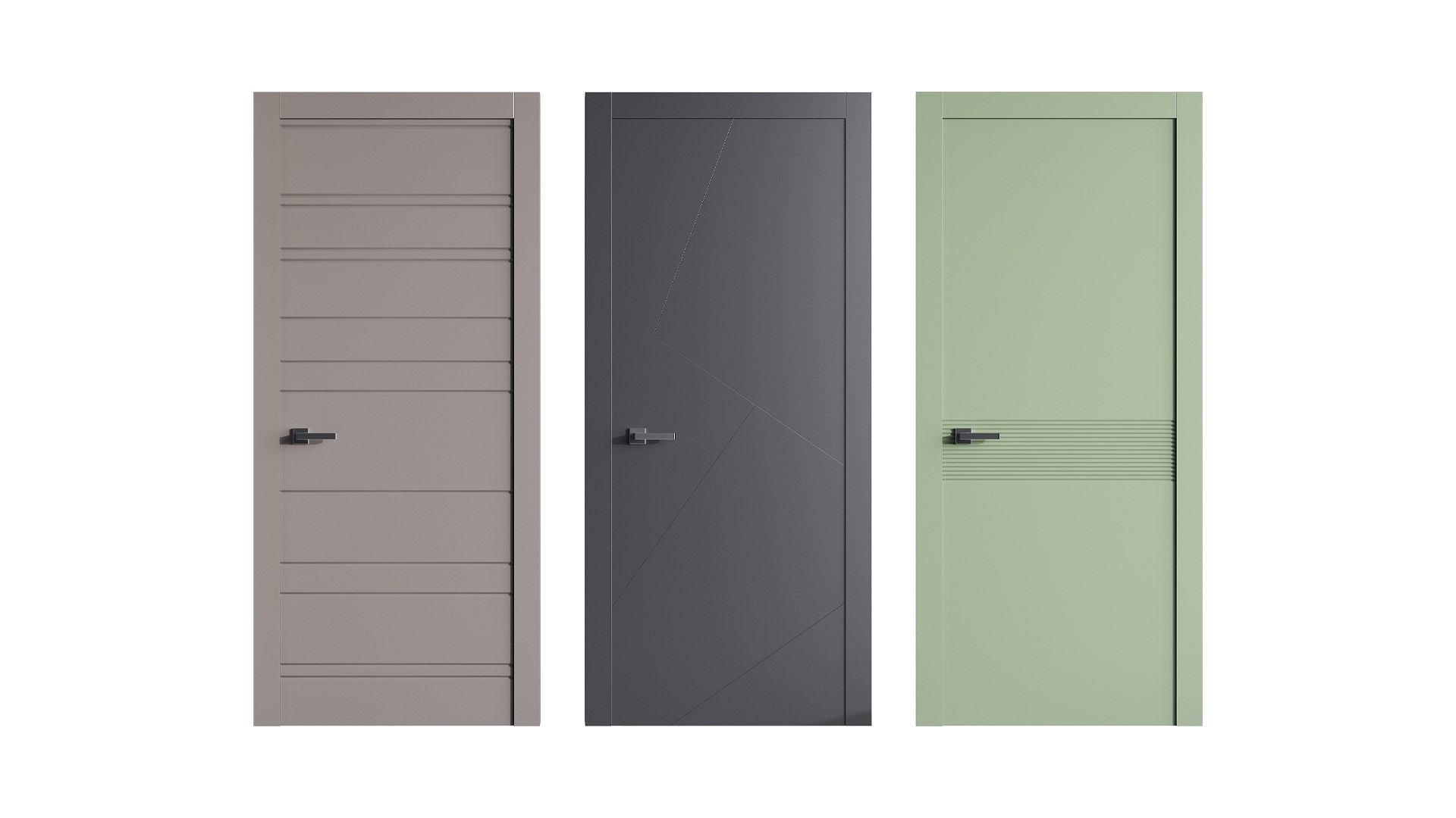 3D Modern Entrance Door 86 Model - TurboSquid 2296760