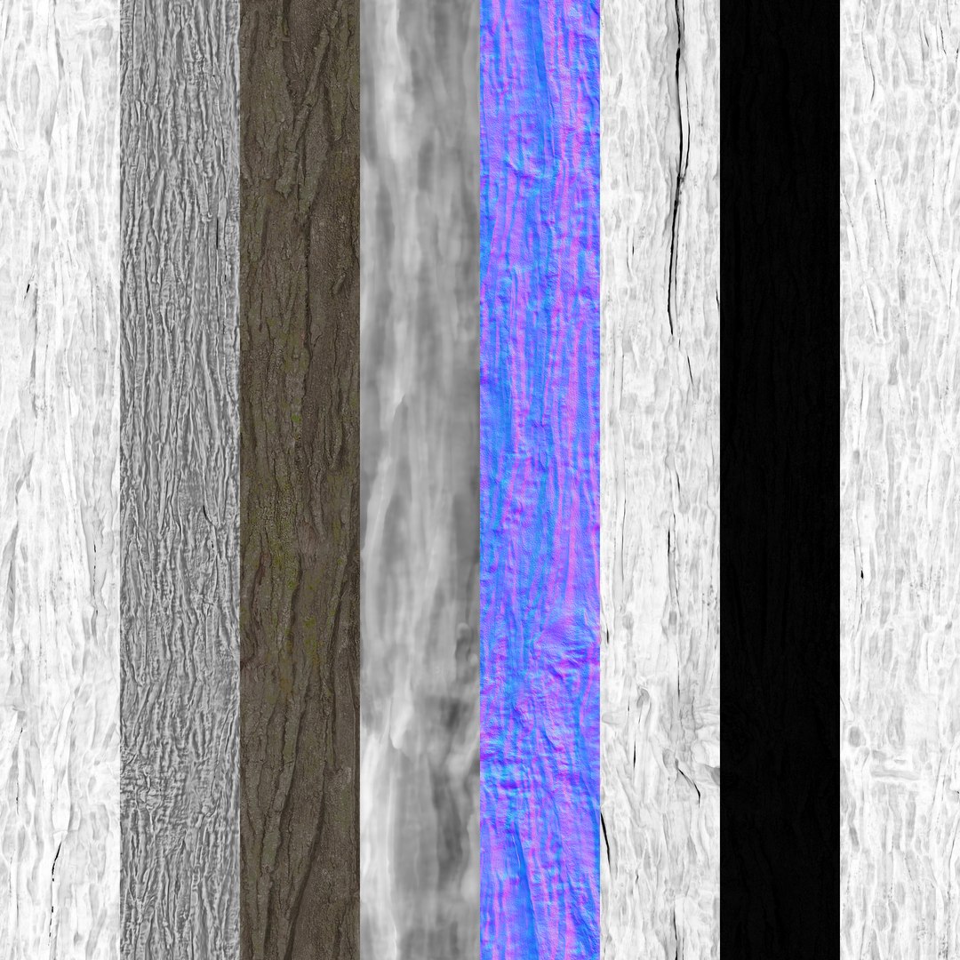 3D Old Maple PBR Tiled Texture 8K - TurboSquid 2236805