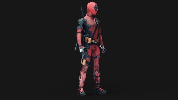 modelo 3d Figura DeadPool - Escanear - TurboSquid 1730630