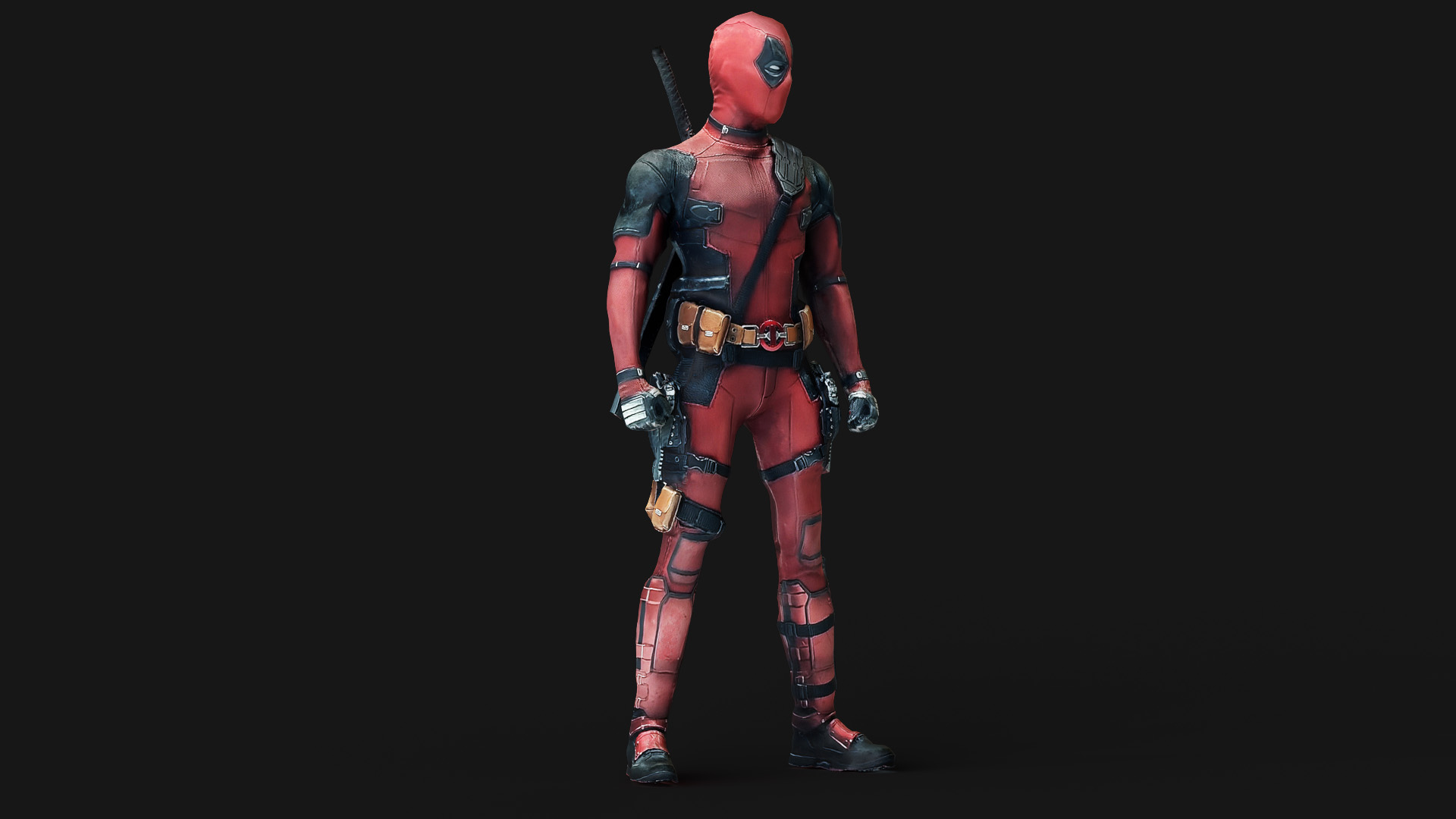 DeadPool Figure - Scan 3D model - TurboSquid 1730630