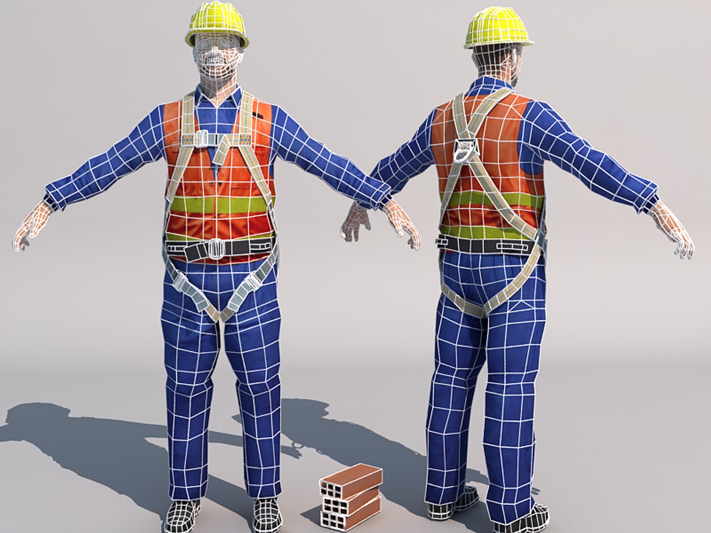 3ds Max Worker 03
