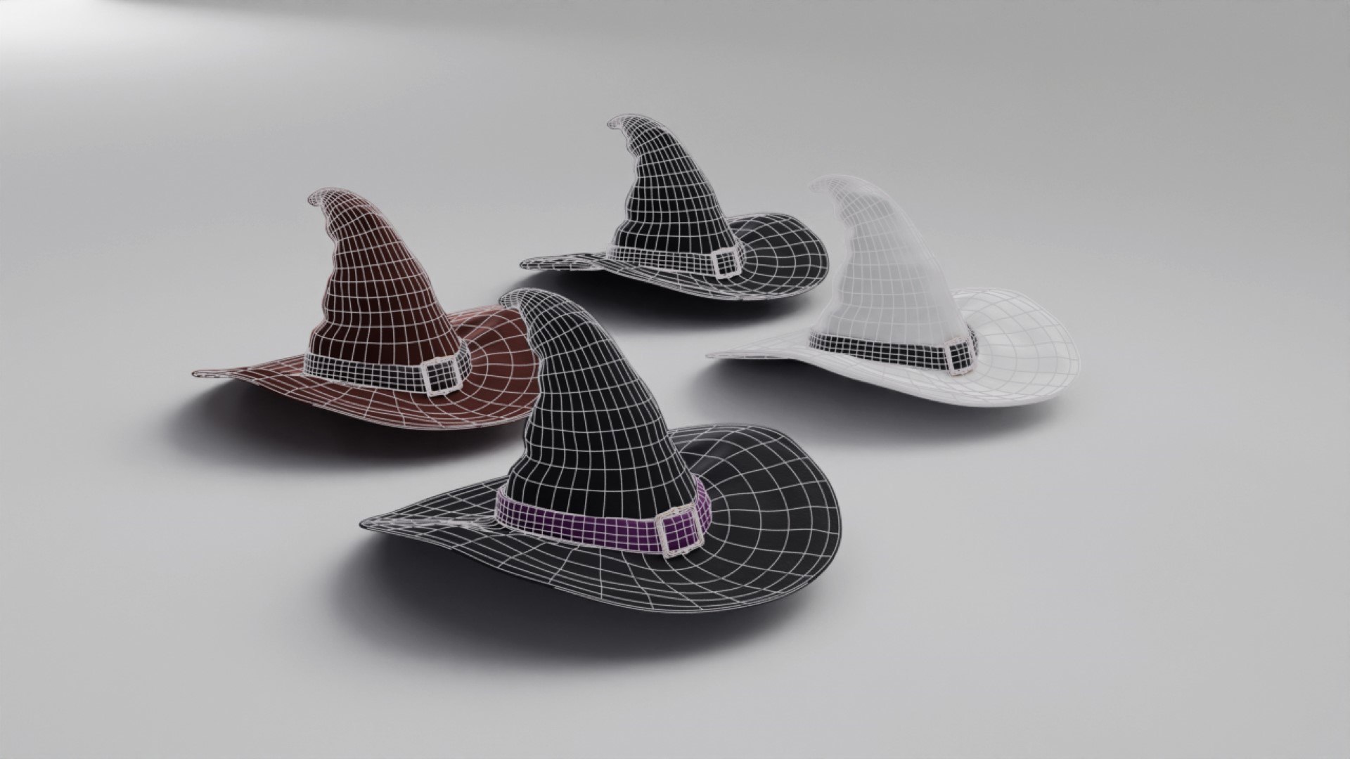 3D Model Witch Hat 3D Model - TurboSquid 1977208