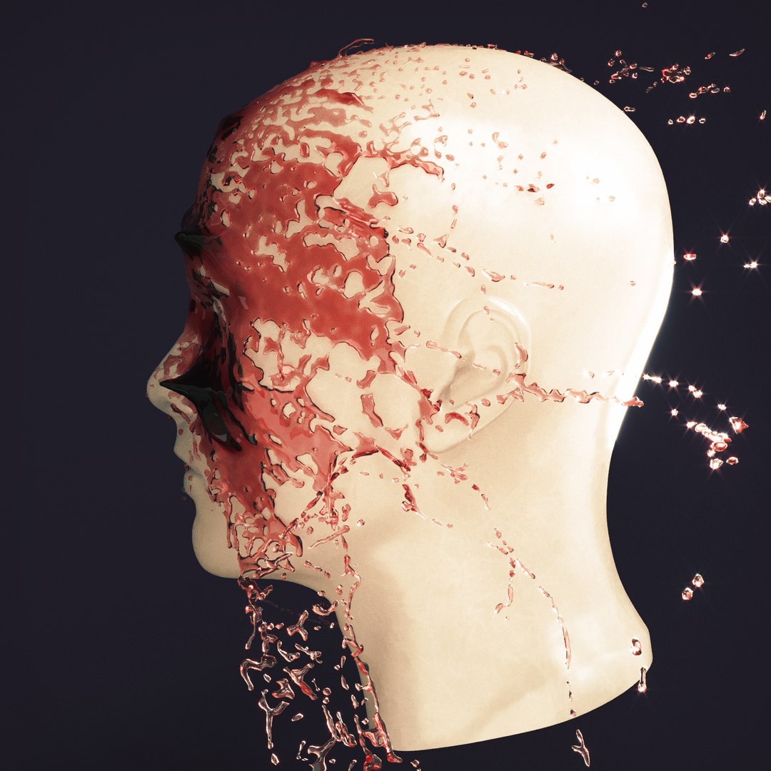 3D Splash Head 6 - TurboSquid 1430663