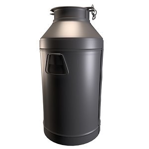 medieval butter churn 3d model