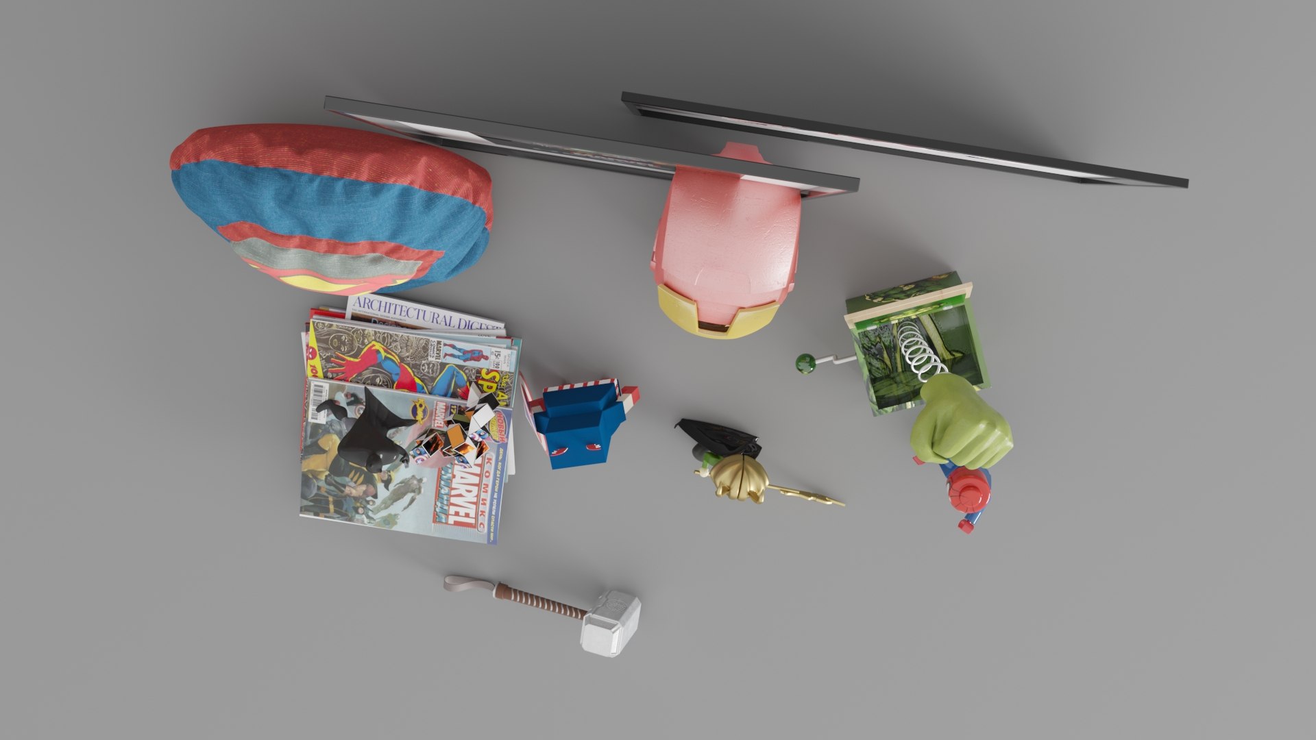 Marvel Heroes 3D Model Collection 3D Model - TurboSquid 2196490