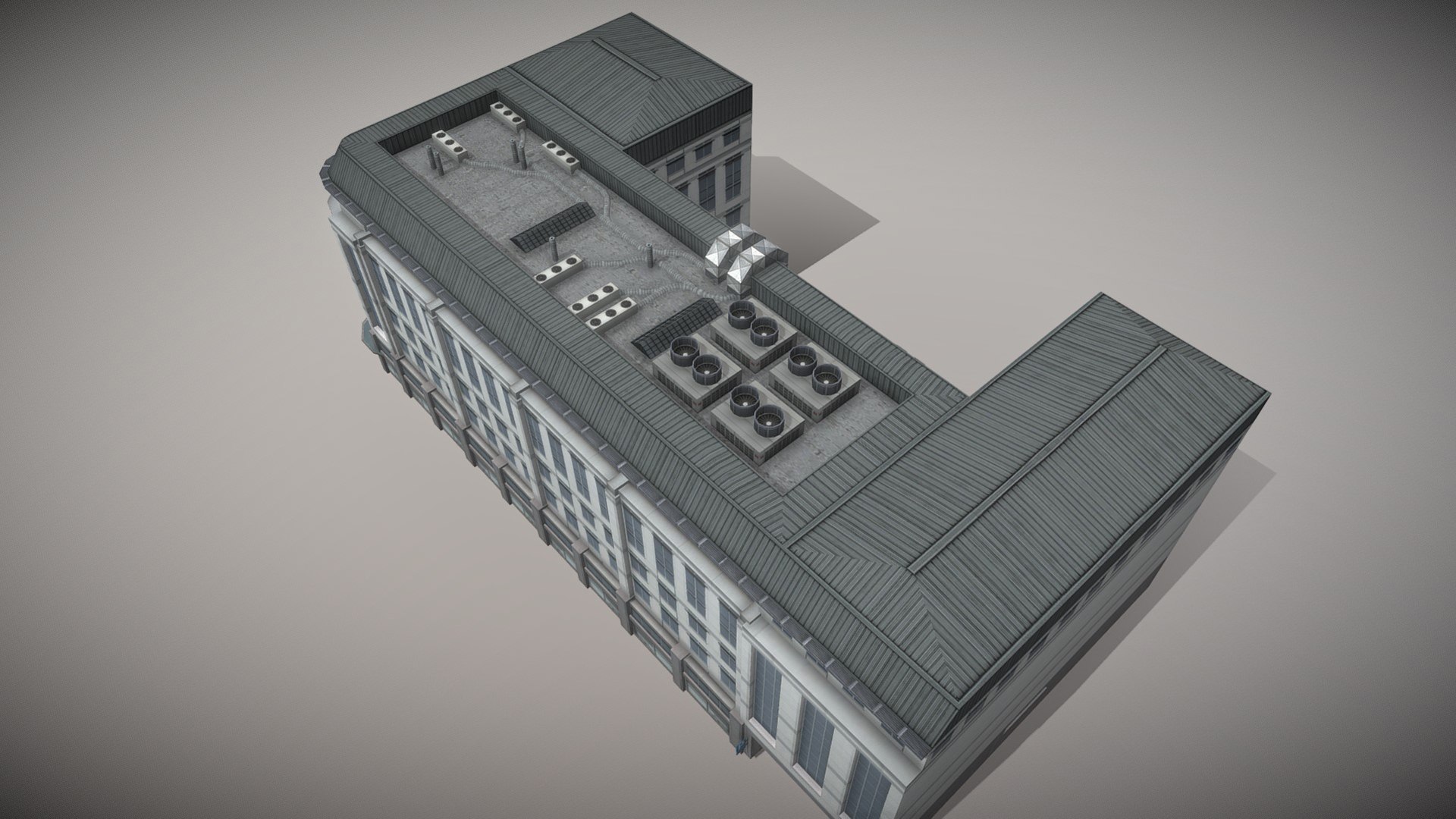 Office Building 2 3D Model - TurboSquid 2204269
