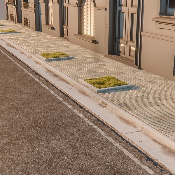 Sidewalk 3D Models for Download | TurboSquid