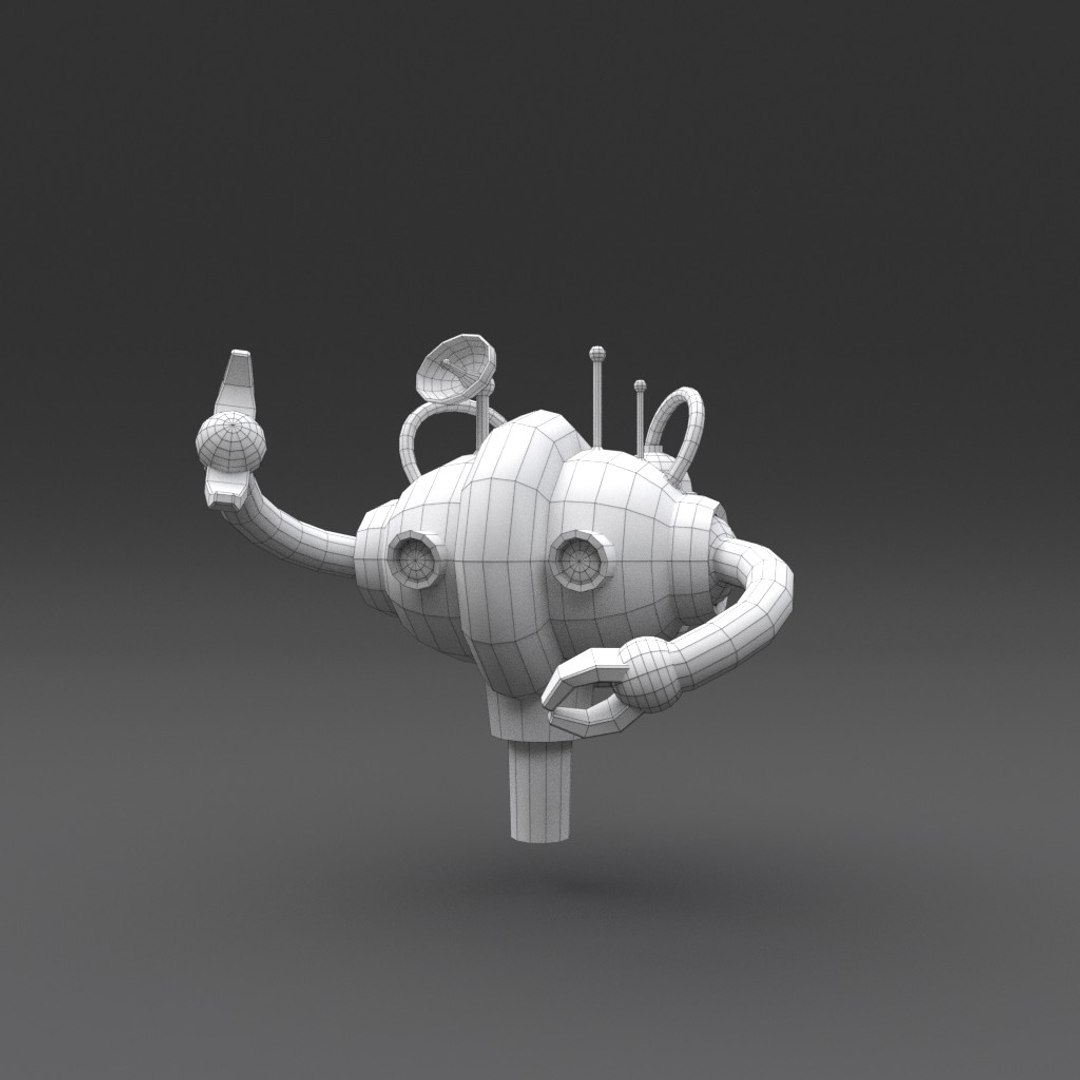 3D Robot Blender Rigged Model - TurboSquid 1288413