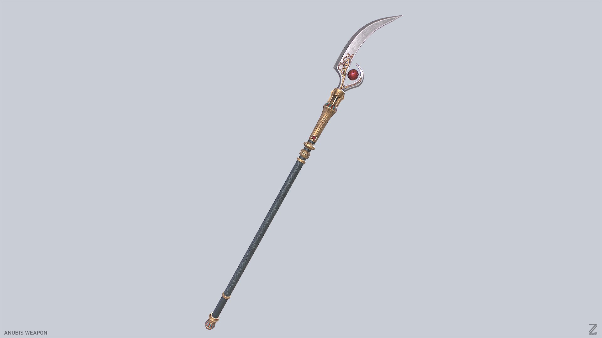 Anubis Weapon 3D - TurboSquid 2205351