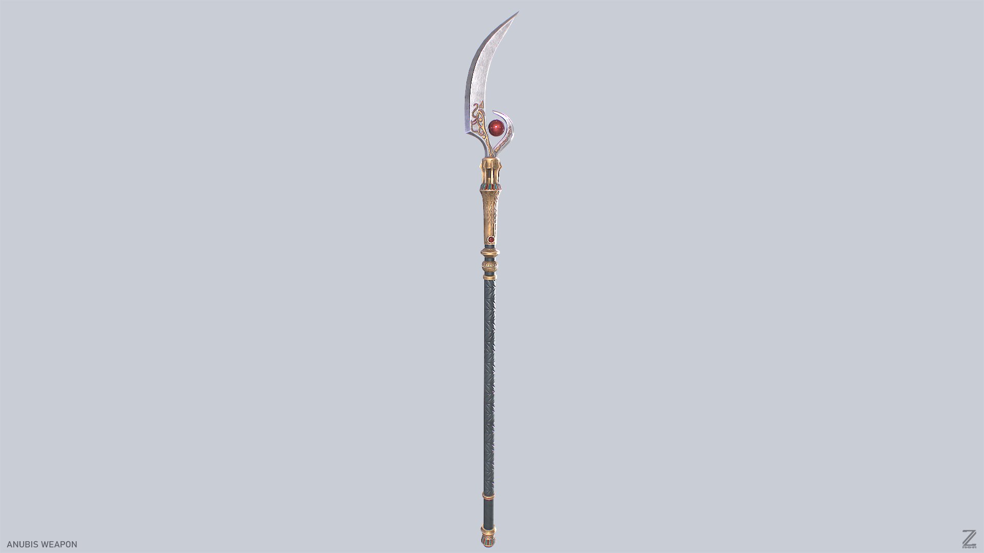 Anubis Weapon 3D - TurboSquid 2205351