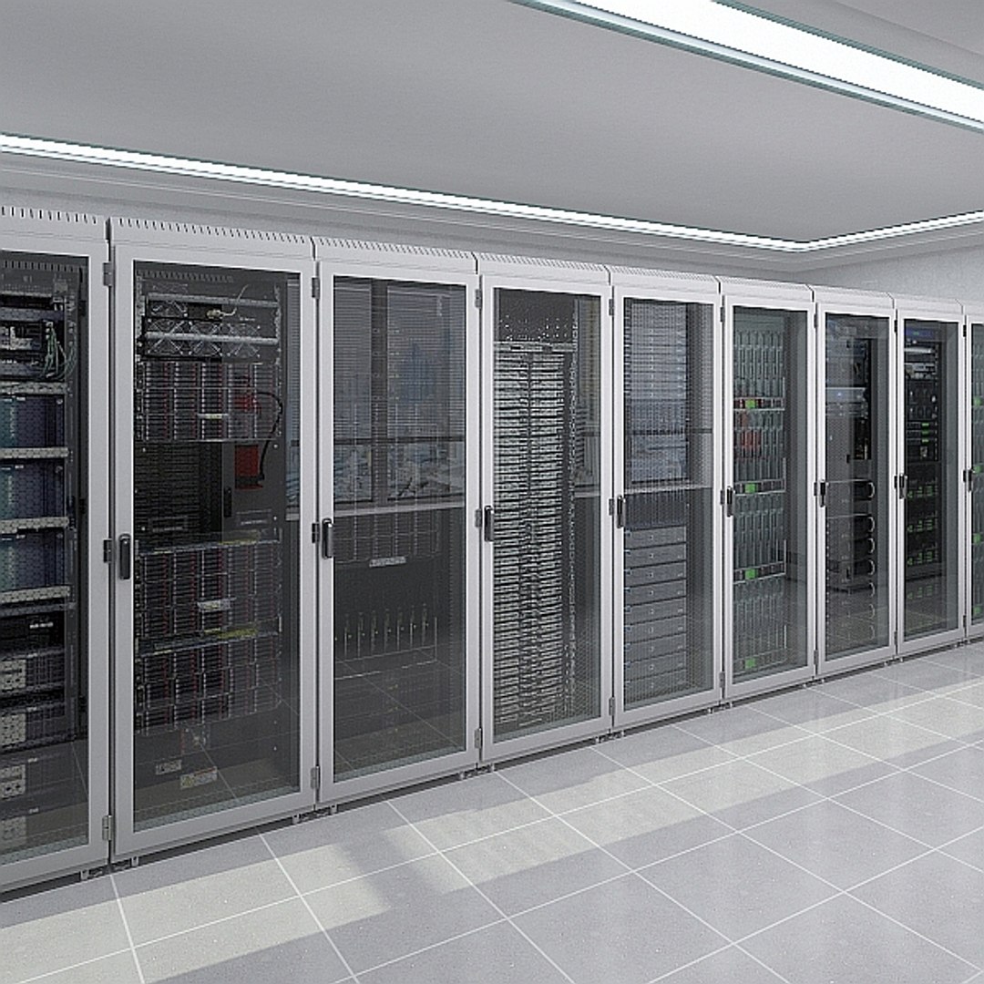 3d Model Server Center
