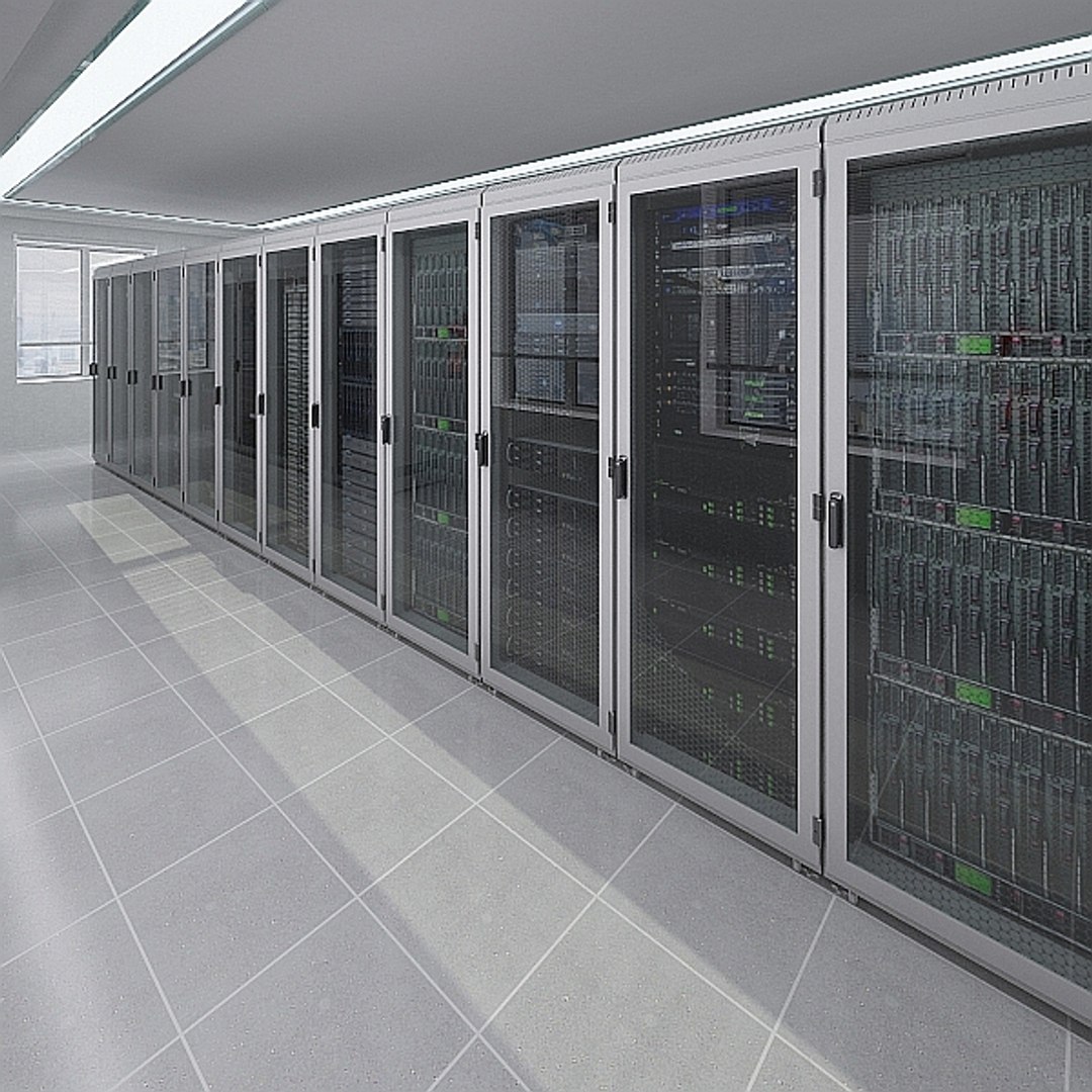 3d Model Server Center