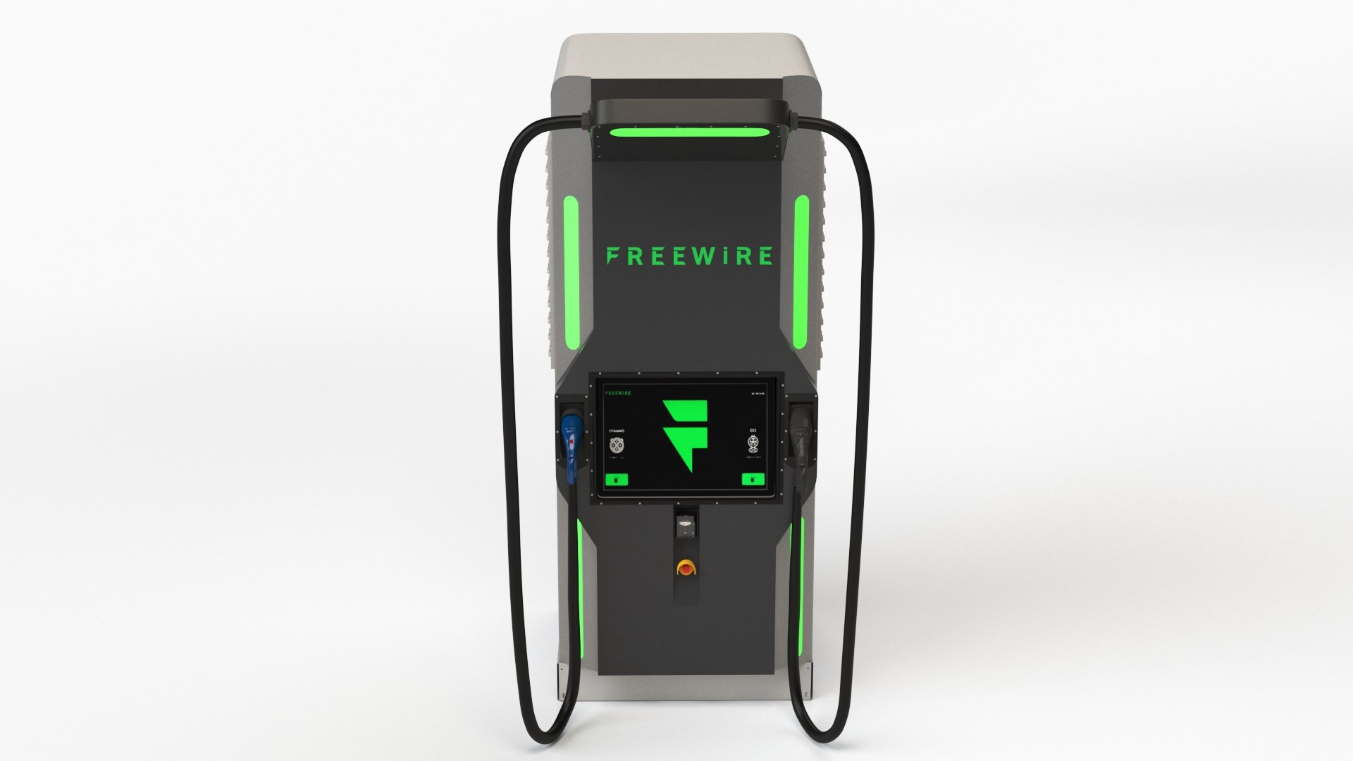 FreeWire Boost Charger High Speed Electric Car Charging Station 3D ...
