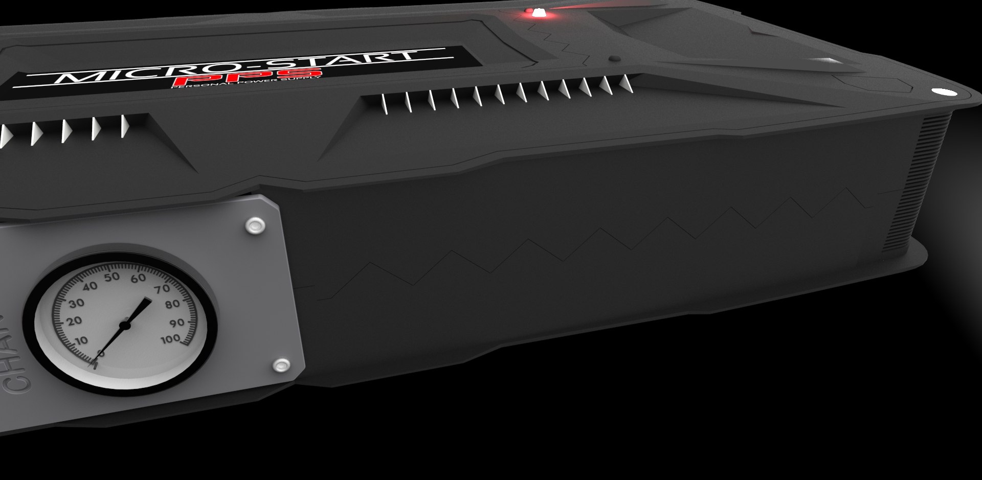 3d model concept battery case