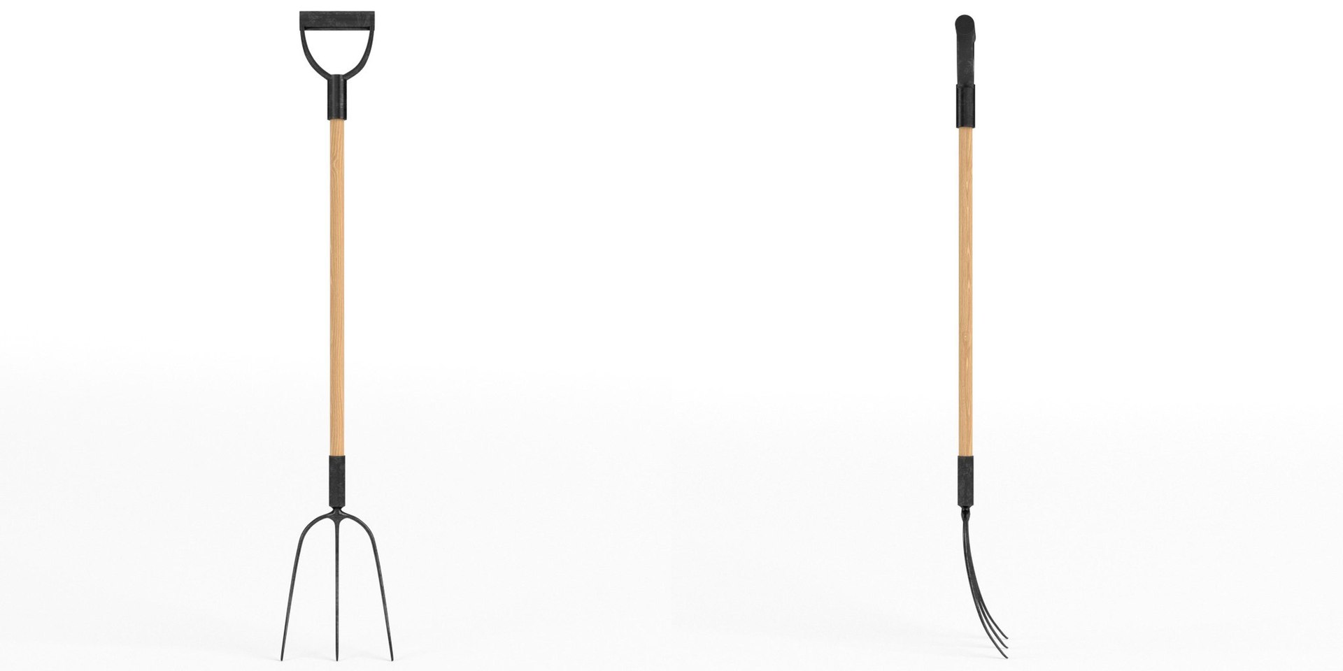 Three-tined Pitchfork 3D Model - TurboSquid 1525186