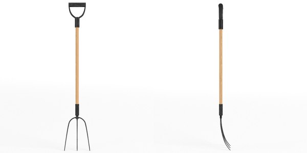 Three-tined pitchfork 3D model - TurboSquid 1525186
