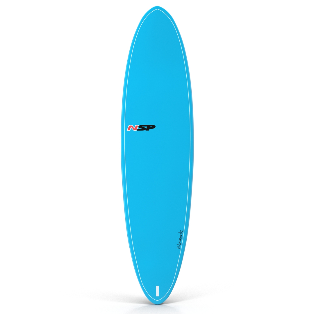 3d Model Surfboard Funboard