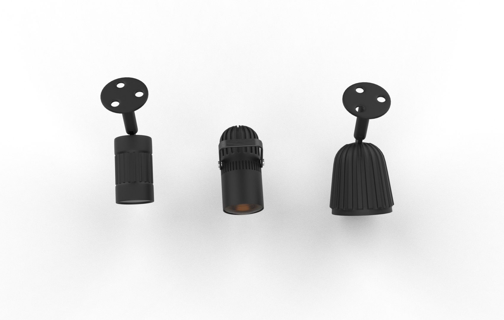 3D Led Spot Light 3D Model - TurboSquid 2343938