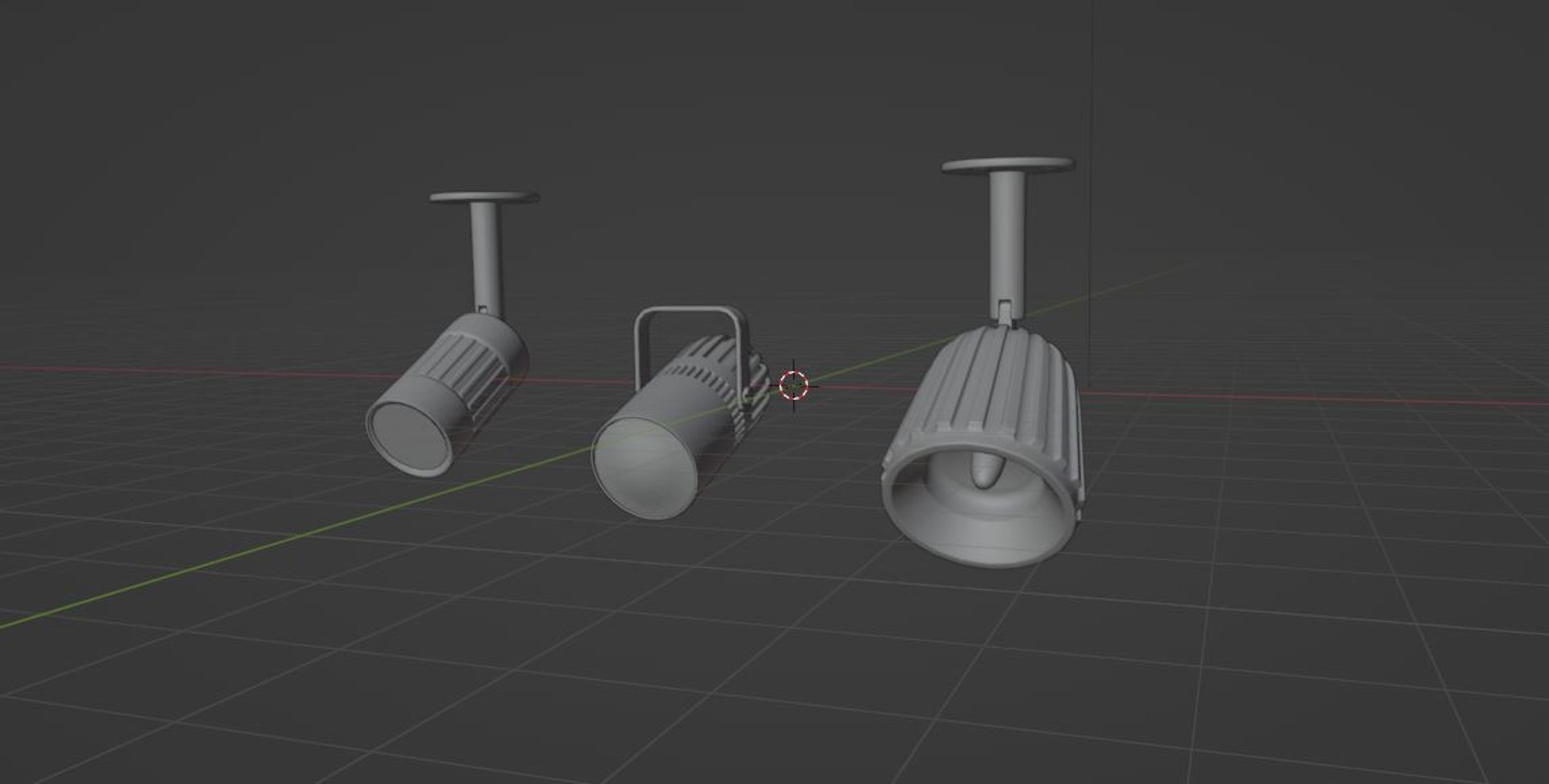 3D Led Spot Light 3D Model - TurboSquid 2343938