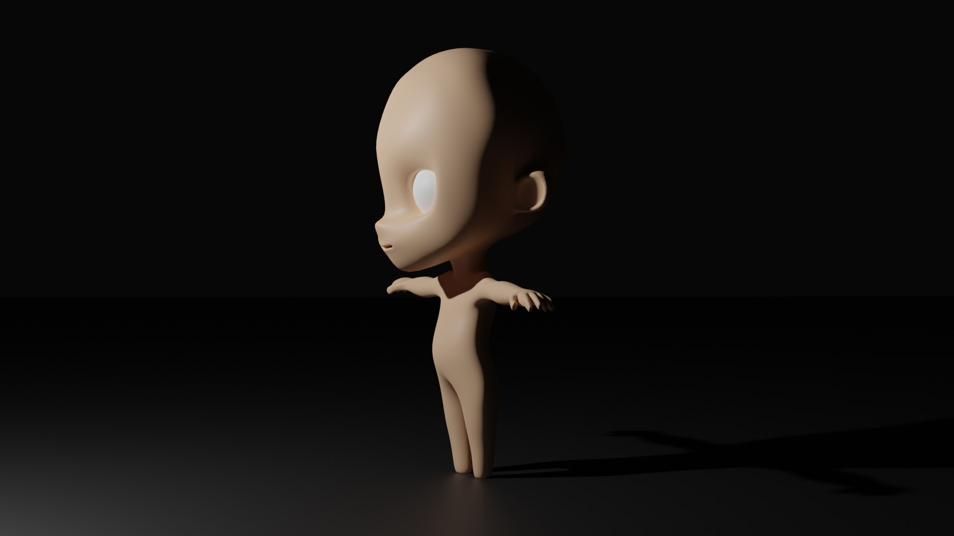 Chibi base model3D模型 - TurboSquid 1938675