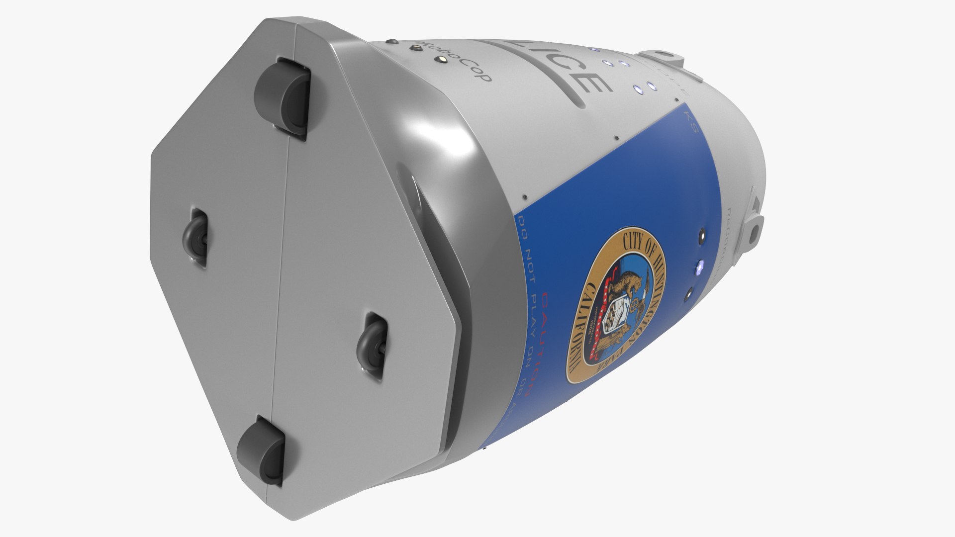 K5 Autonomous Police Surveillance Robot 3D - TurboSquid 2312412
