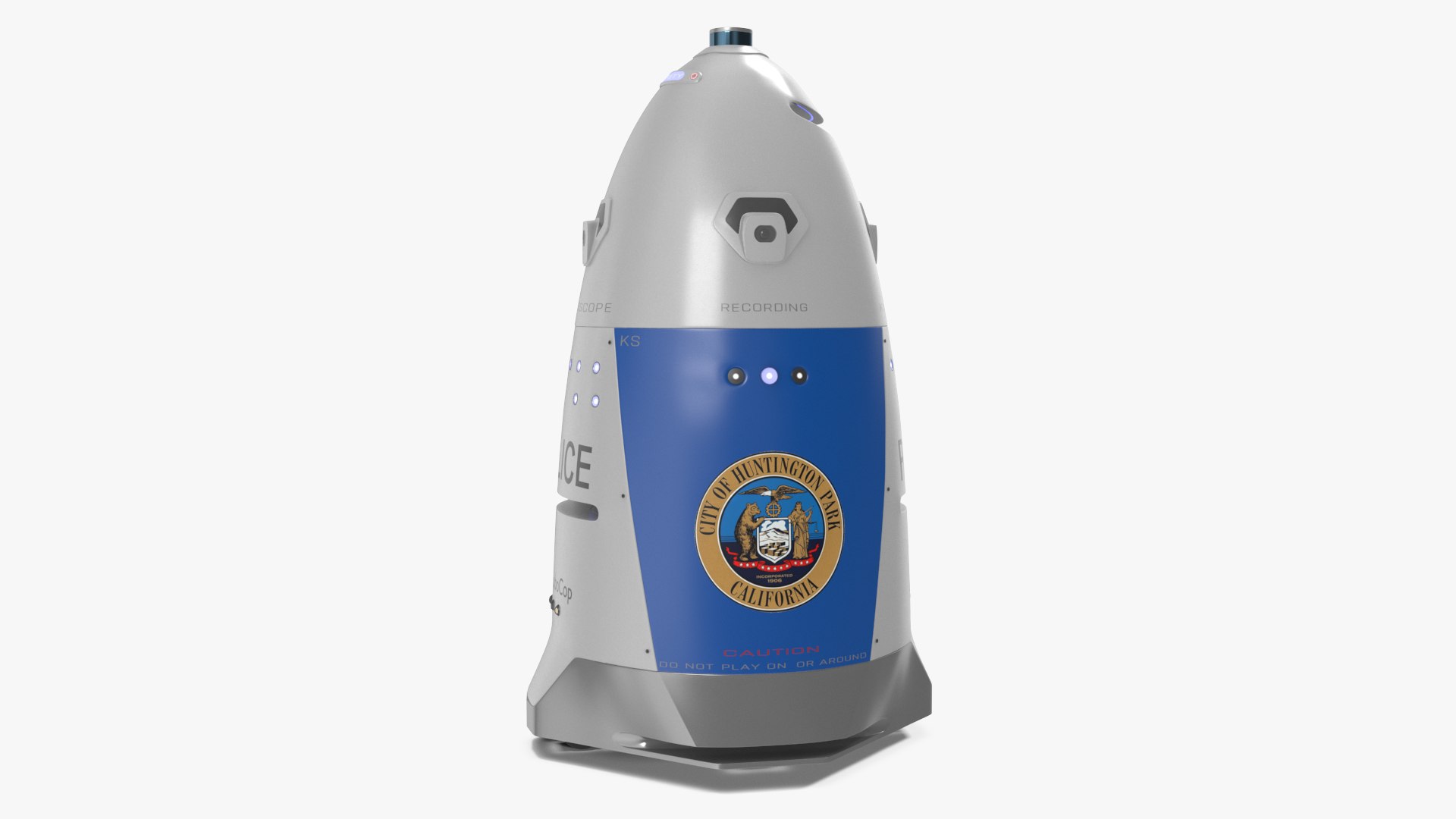 K5 Autonomous Police Surveillance Robot 3D - TurboSquid 2312412