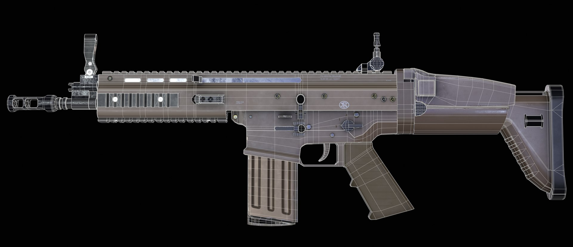 3D Scar H - TurboSquid 1953996