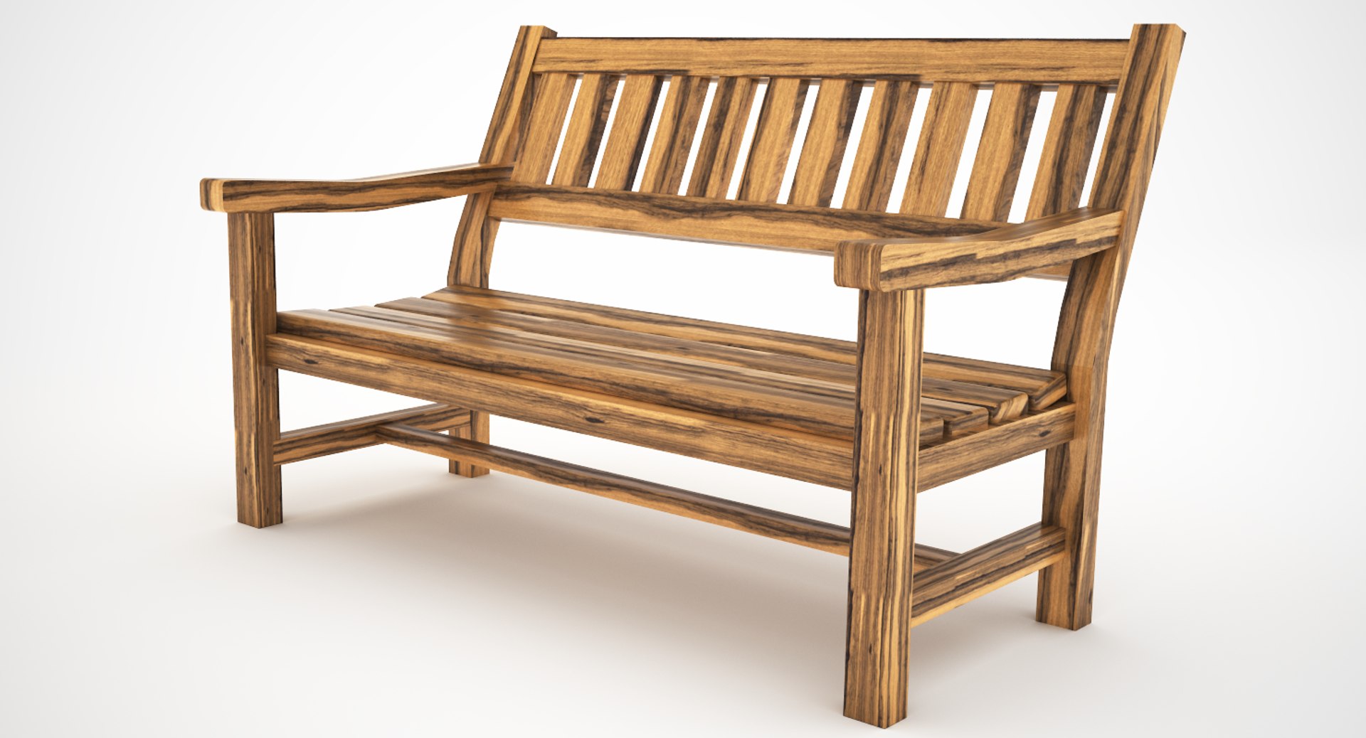 Wood Reclining Chair 3D Model - TurboSquid 1333770