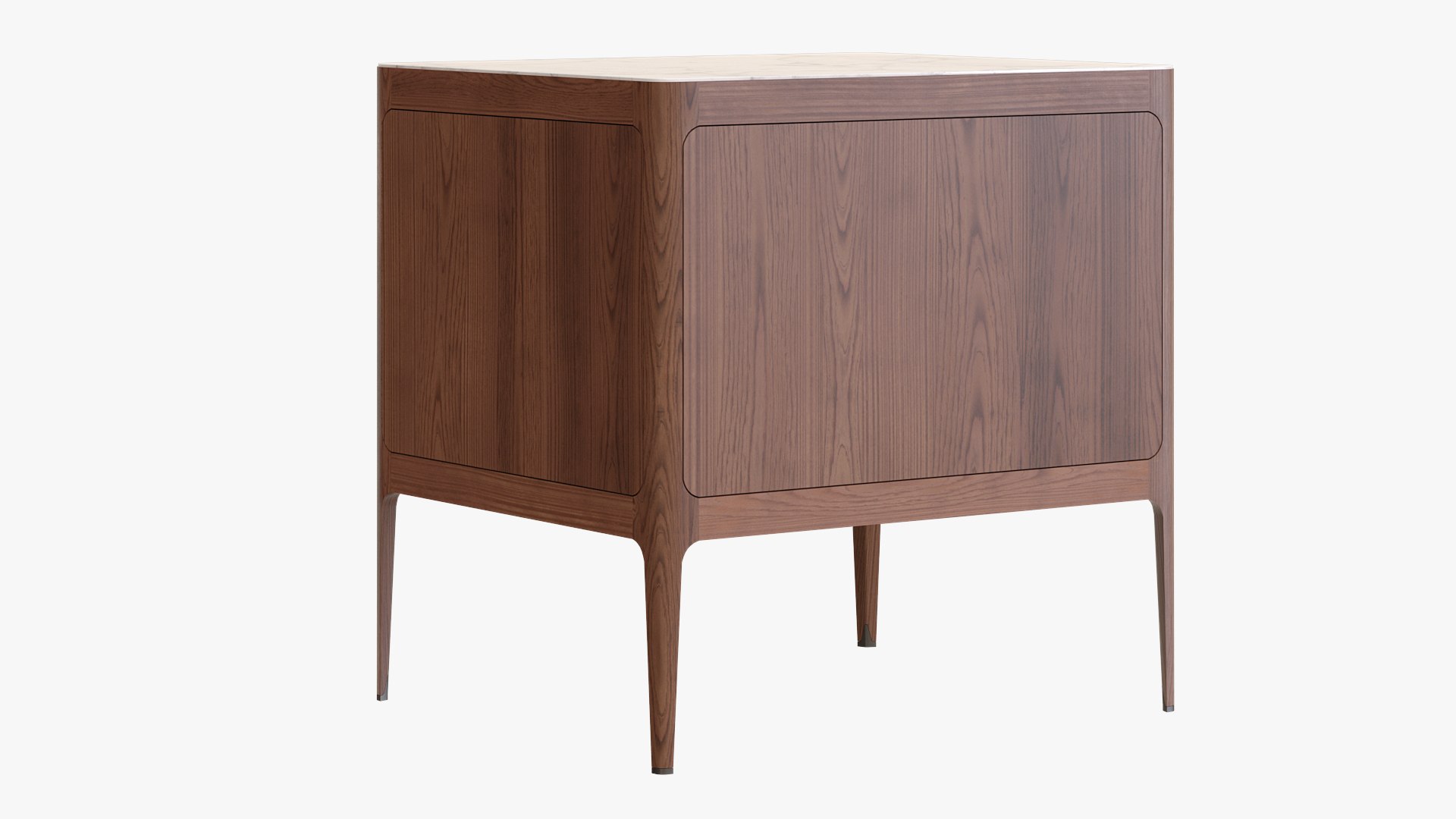 Radius Drawer Nightstand Model - TurboSquid 1576068