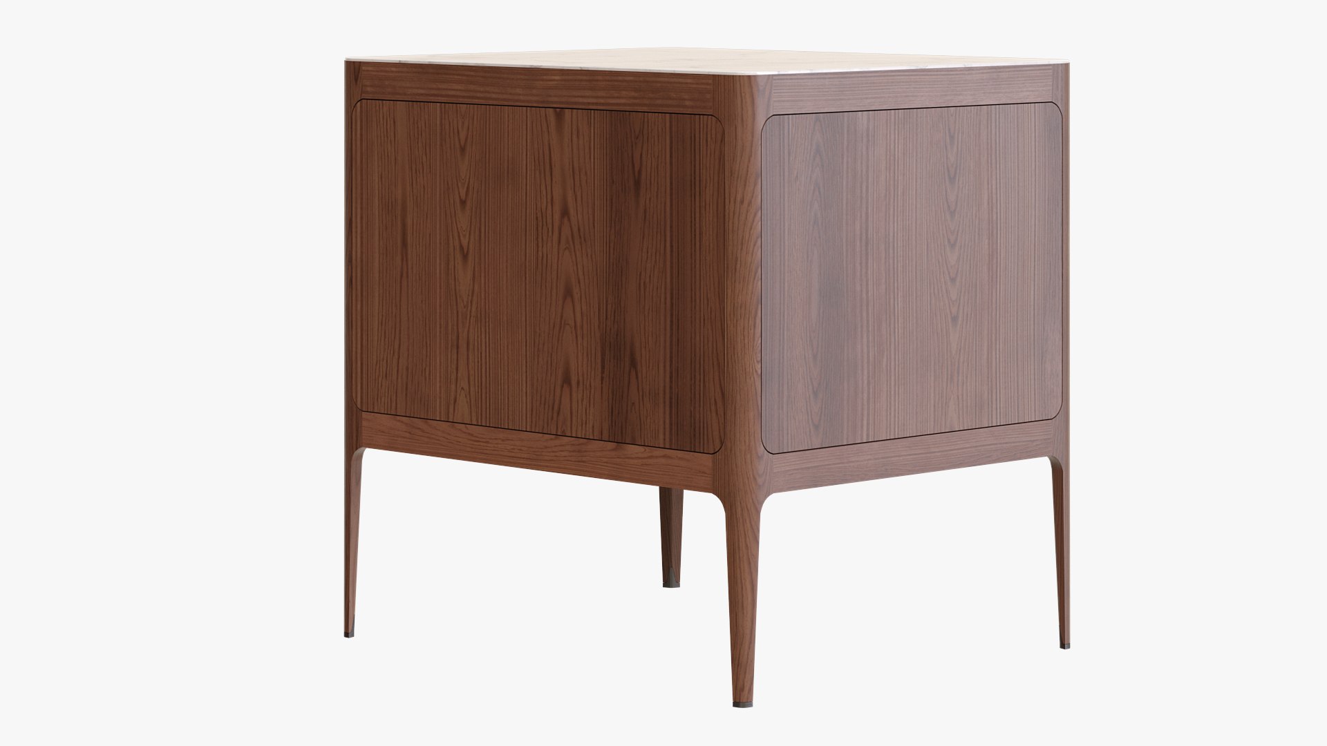 Radius Drawer Nightstand Model - TurboSquid 1576068