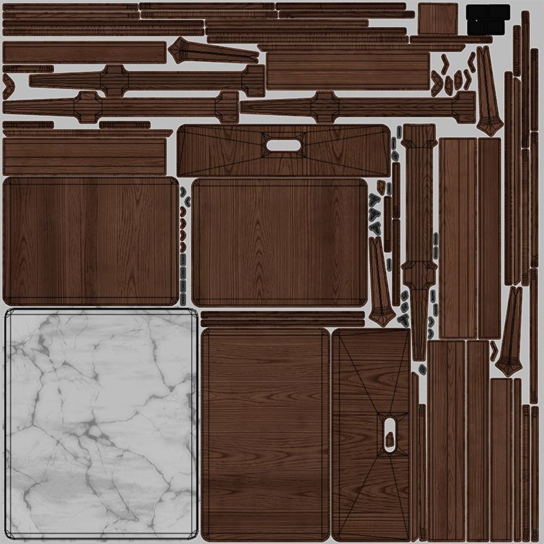Radius Drawer Nightstand Model - TurboSquid 1576068