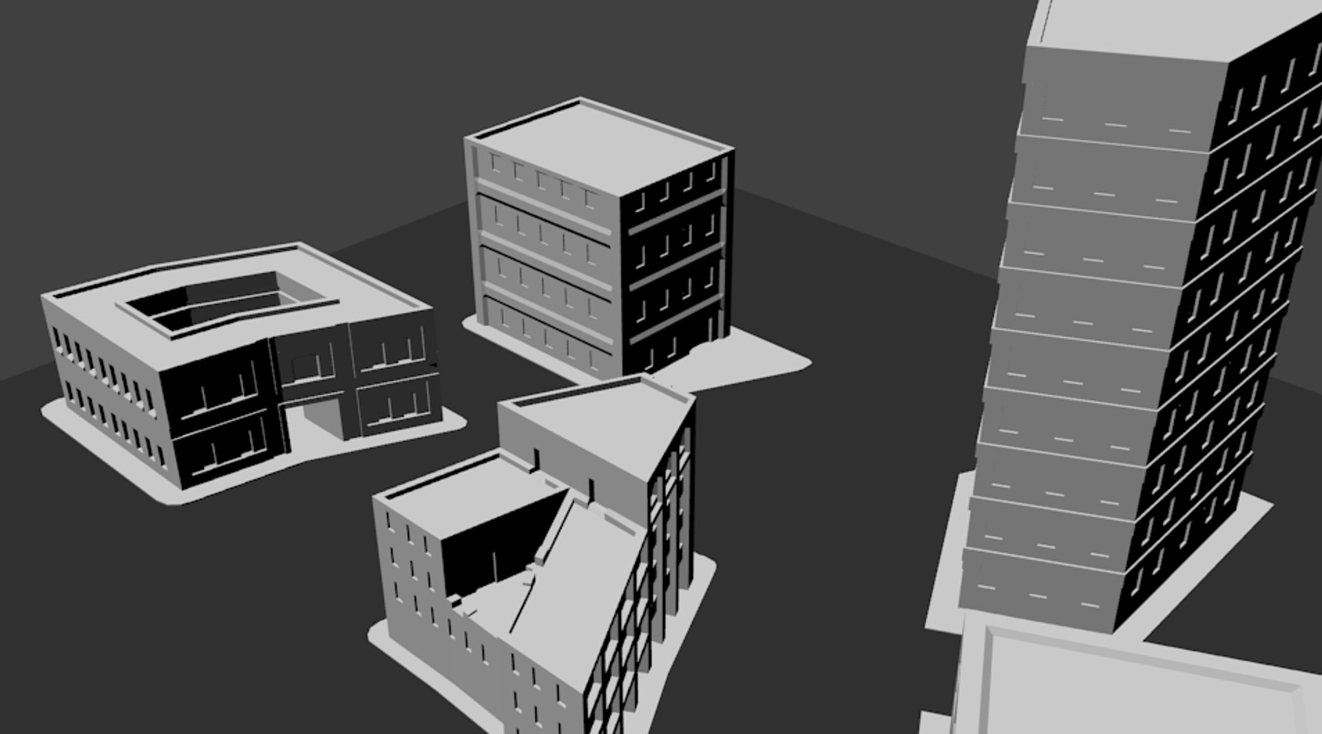 3d Model City Center