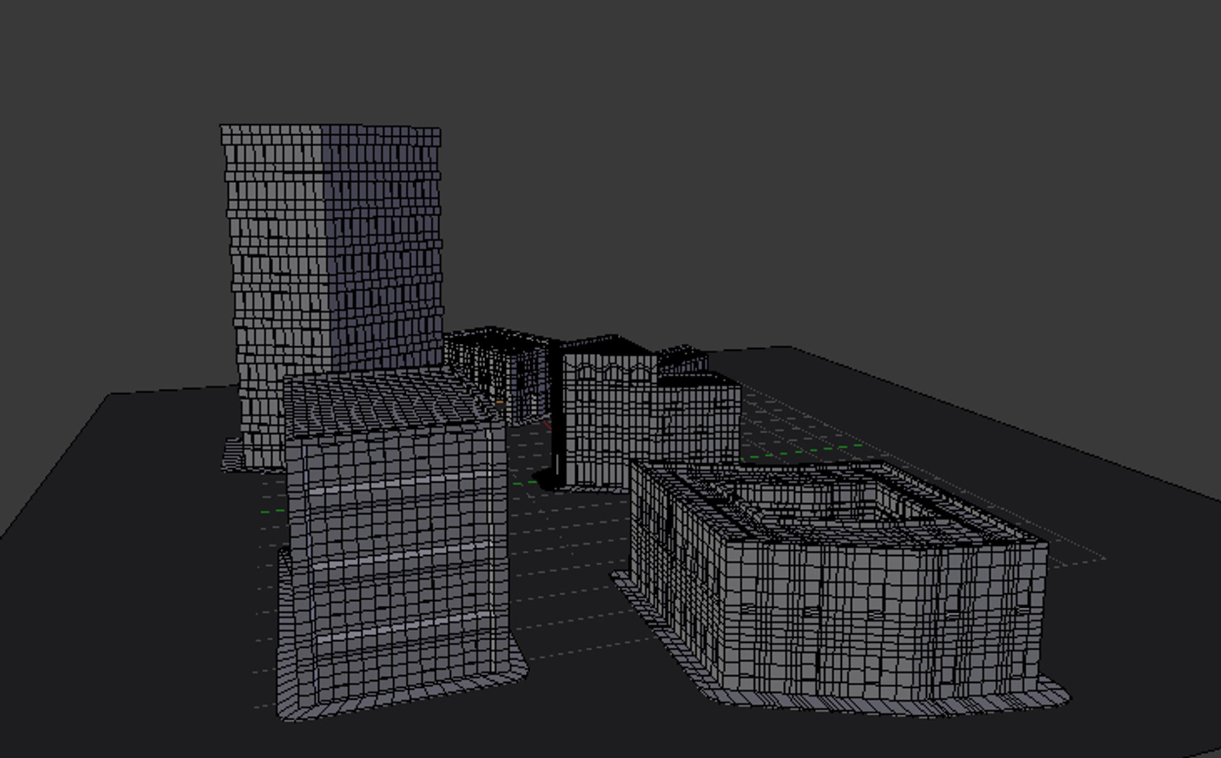 3d Model City Center