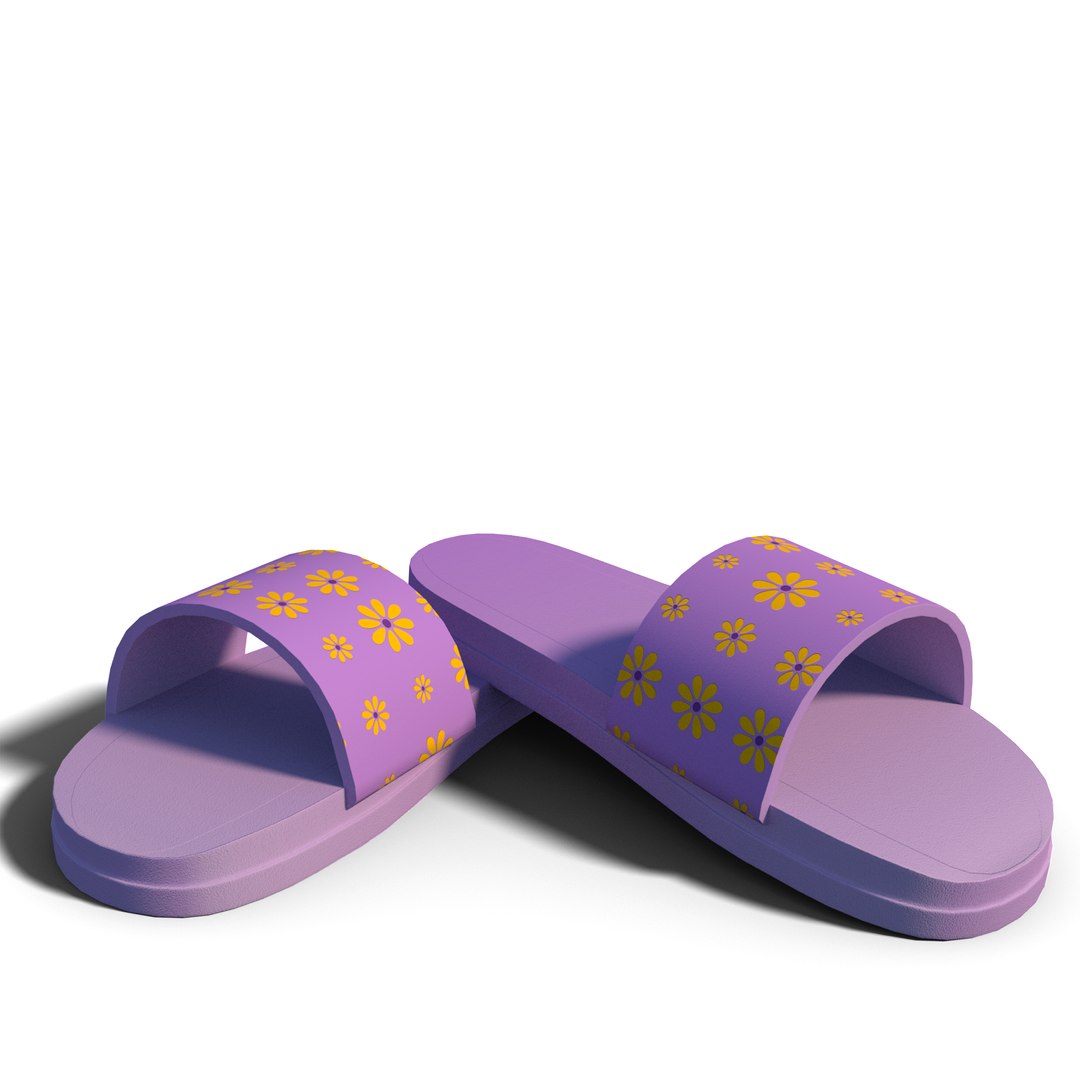 Flopper Slipper Female 3D - TurboSquid 2087865