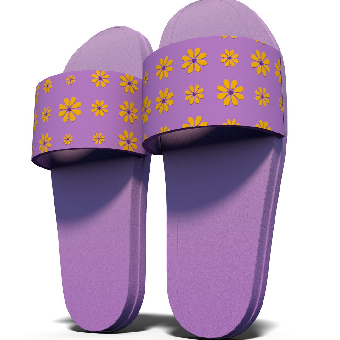 Flopper Slipper Female 3D - TurboSquid 2087865