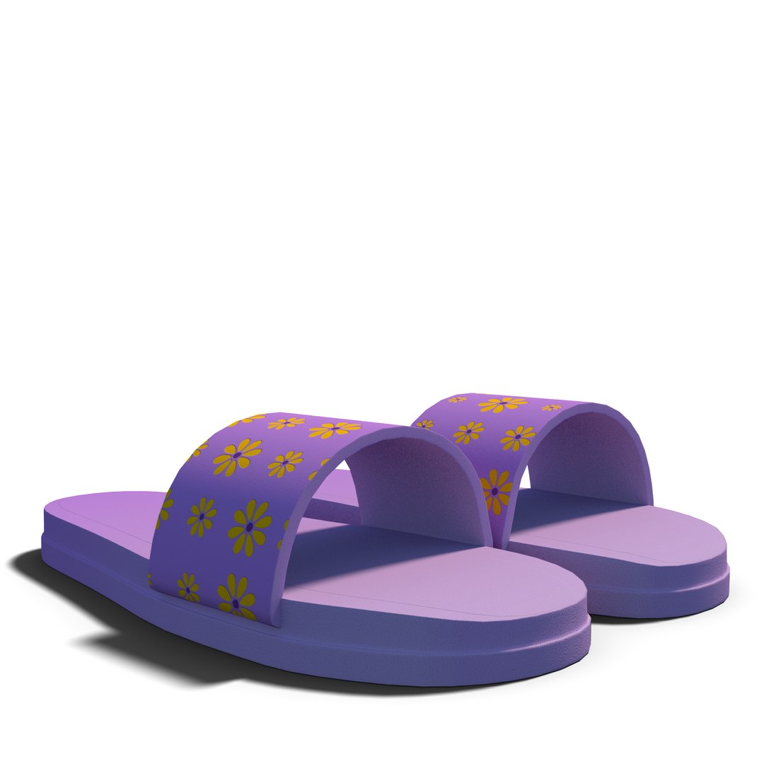Flopper Slipper Female 3D - TurboSquid 2087865