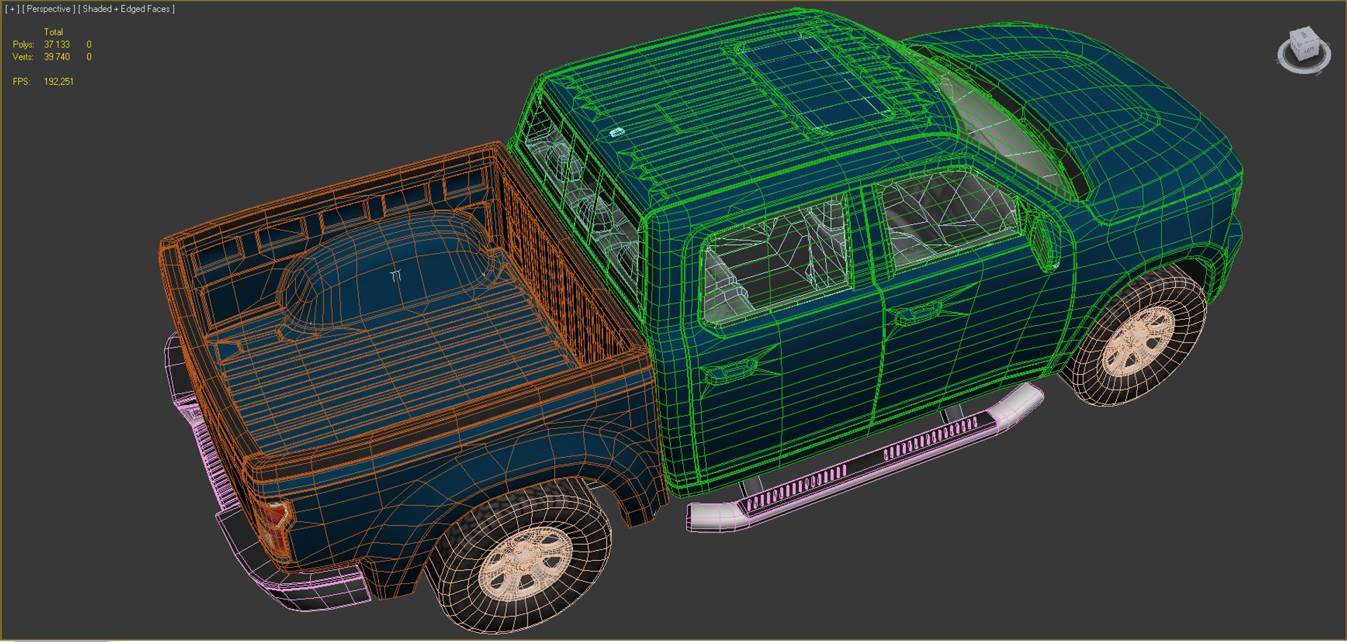 3D Model Generic Pickup - TurboSquid 1307001