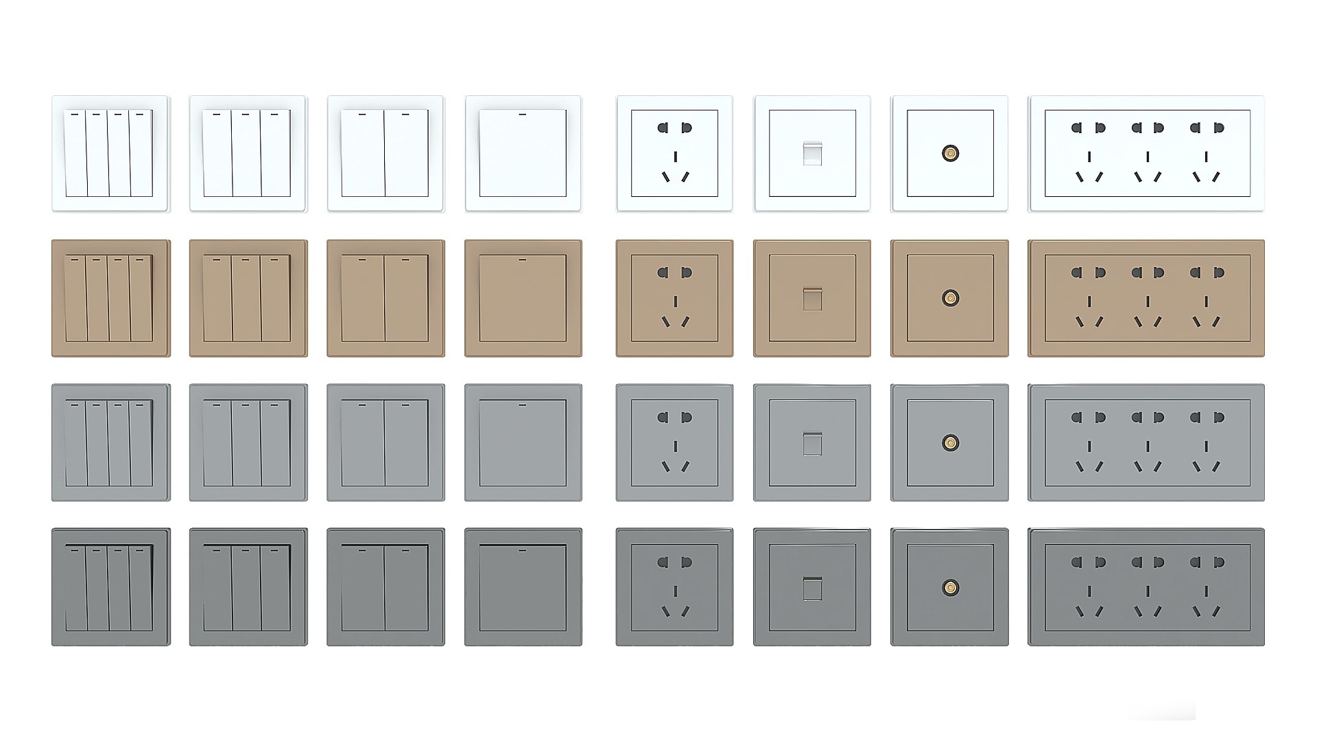 3D Wall Socket Model - TurboSquid 2293886