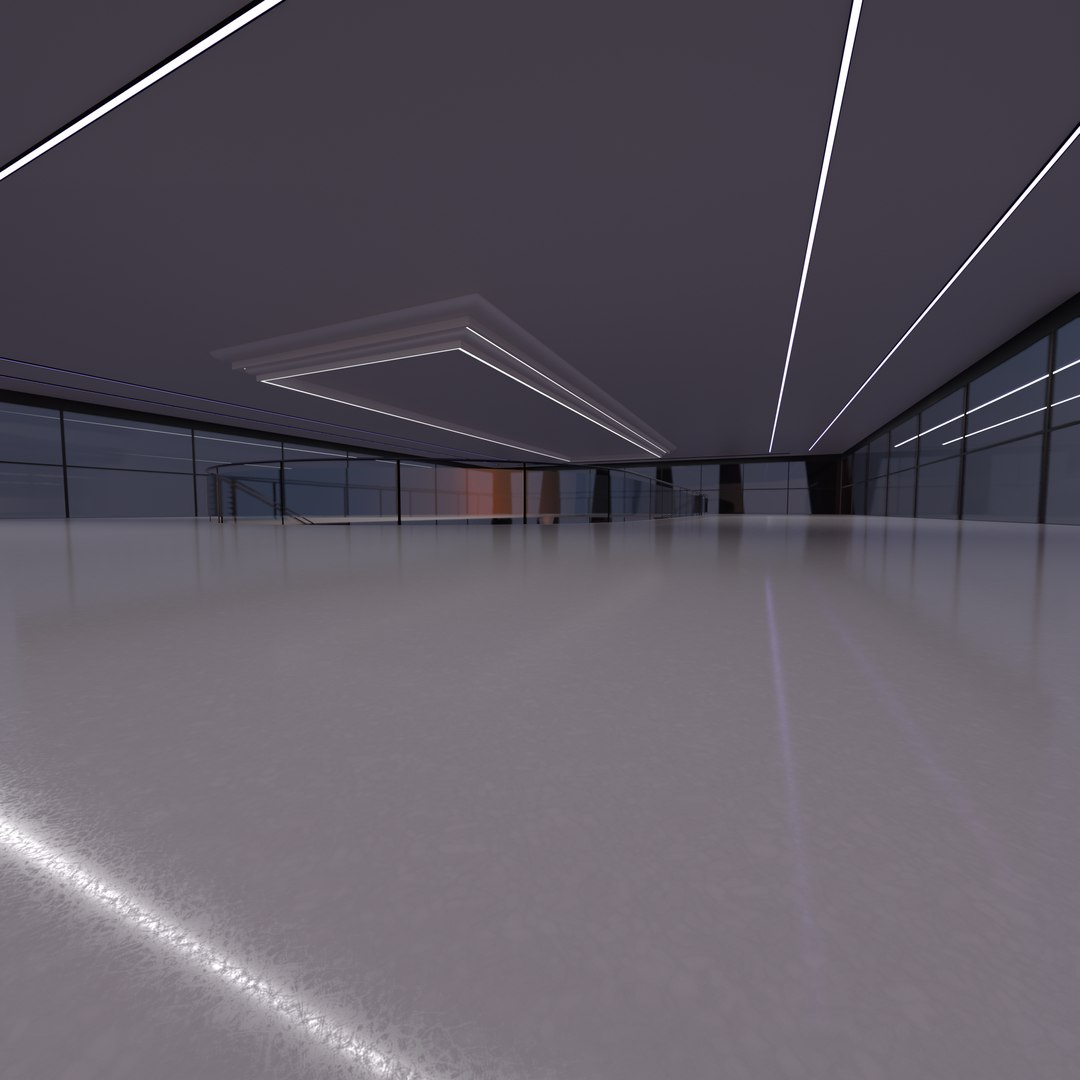 3D 3D Ladder Future Exhibition Interior And Exterior Mall - TurboSquid ...