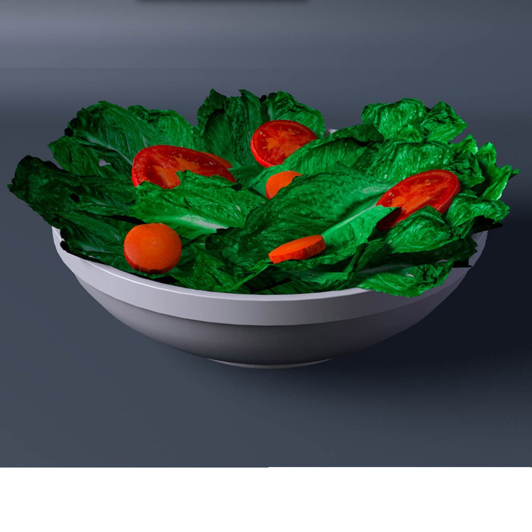 3d Bowl Salad