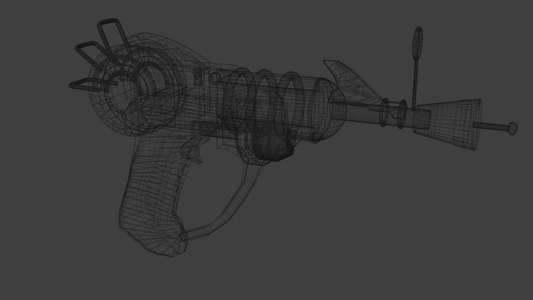 Gun zombie black ops 3D model - TurboSquid 1598753