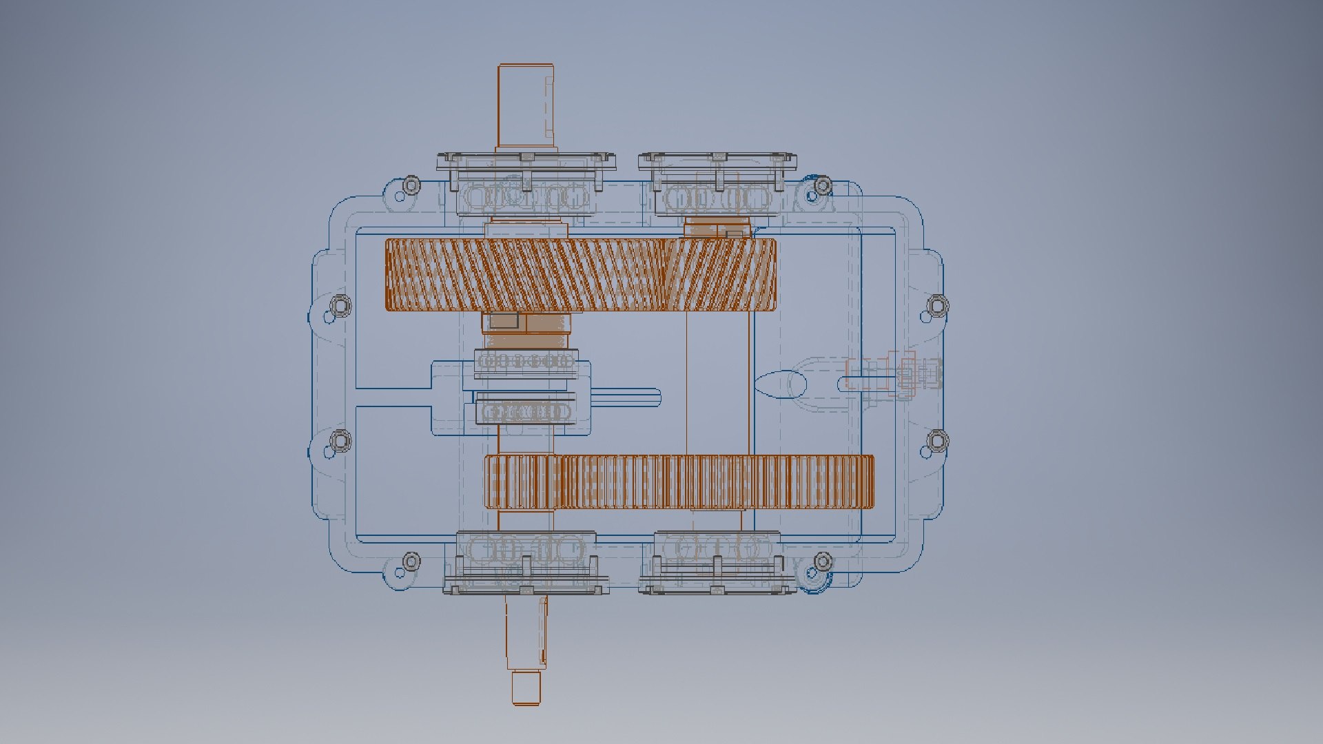 2 Stage Reduction Gearbox 3D Model - TurboSquid 2251758
