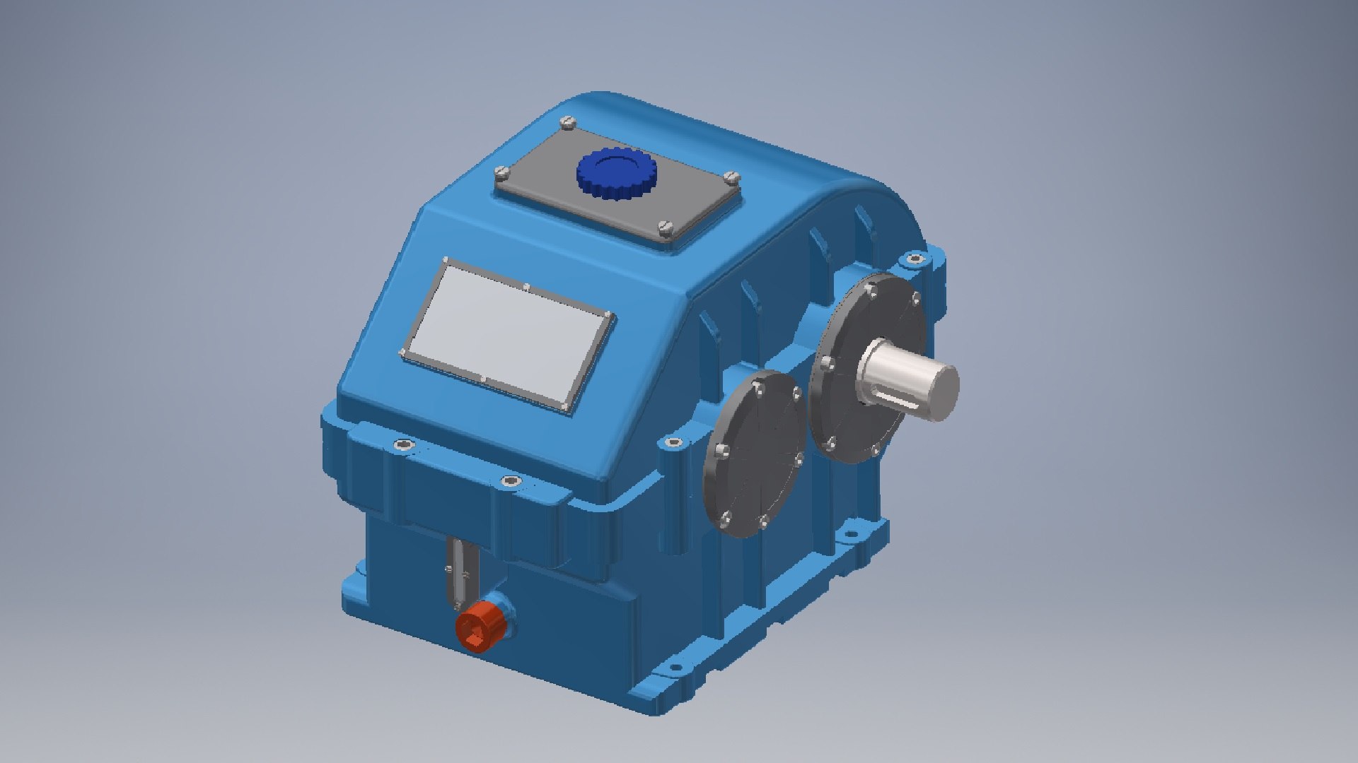 2 Stage Reduction Gearbox 3D Model - TurboSquid 2251758