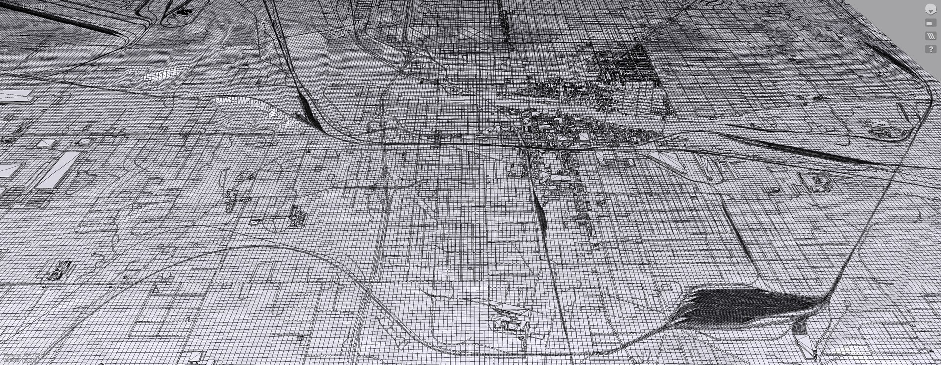 Cityscape Joliet Illinois USA 3D Model - TurboSquid 1961017
