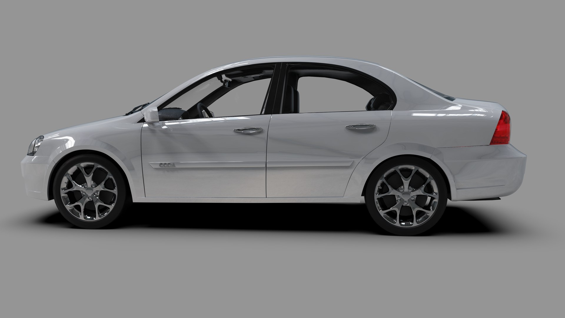 3D 2012 Coda EV Electric Car Model - TurboSquid 2034838