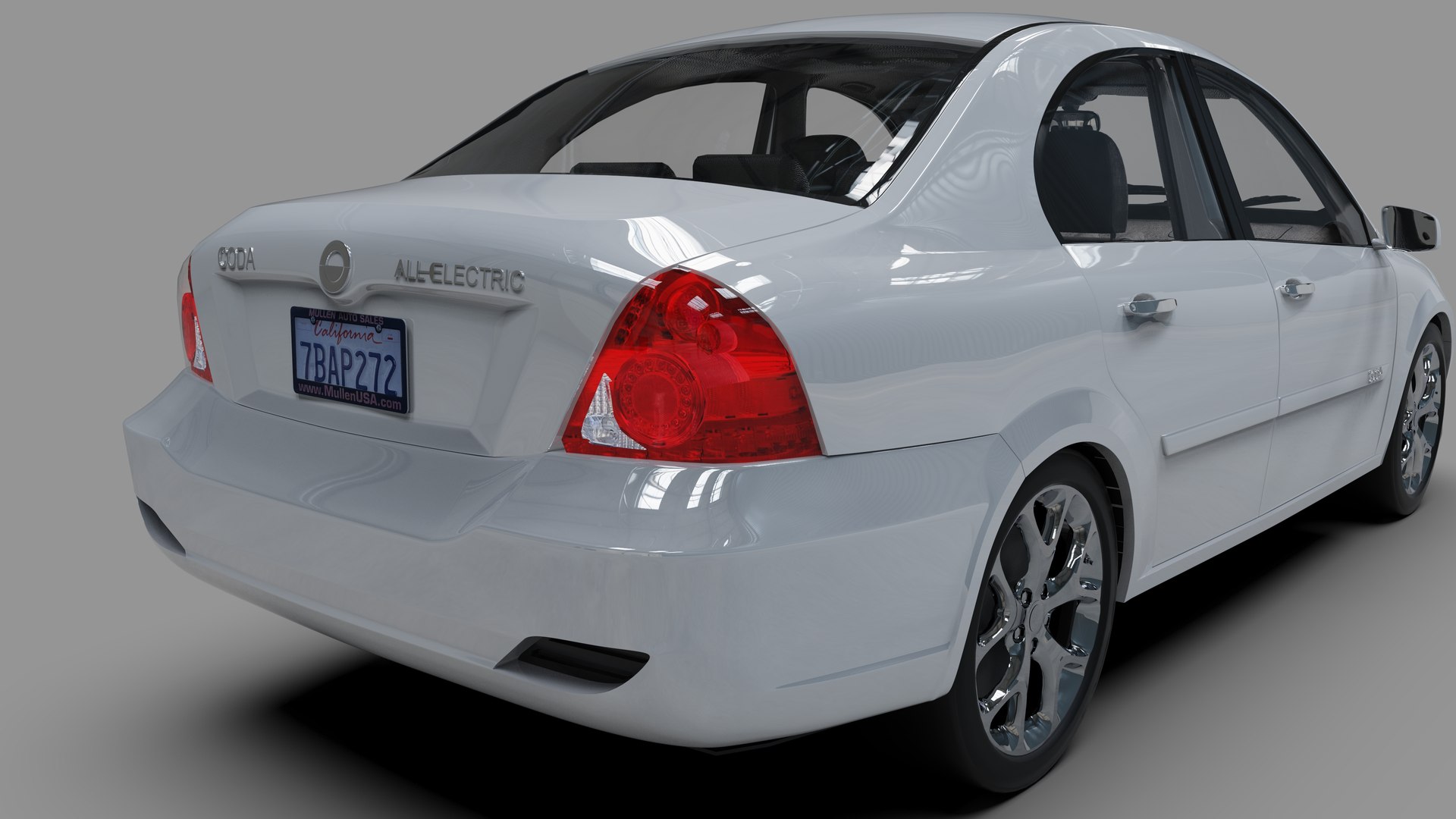 3D 2012 Coda EV Electric Car Model - TurboSquid 2034838