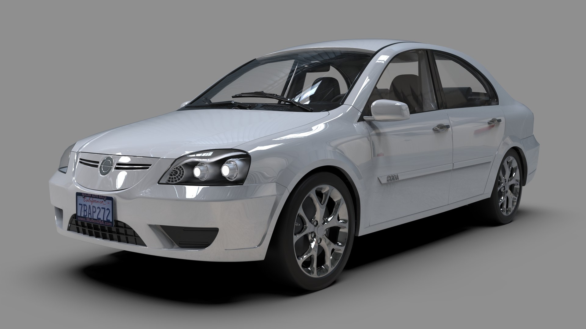 3D 2012 Coda EV Electric Car Model - TurboSquid 2034838