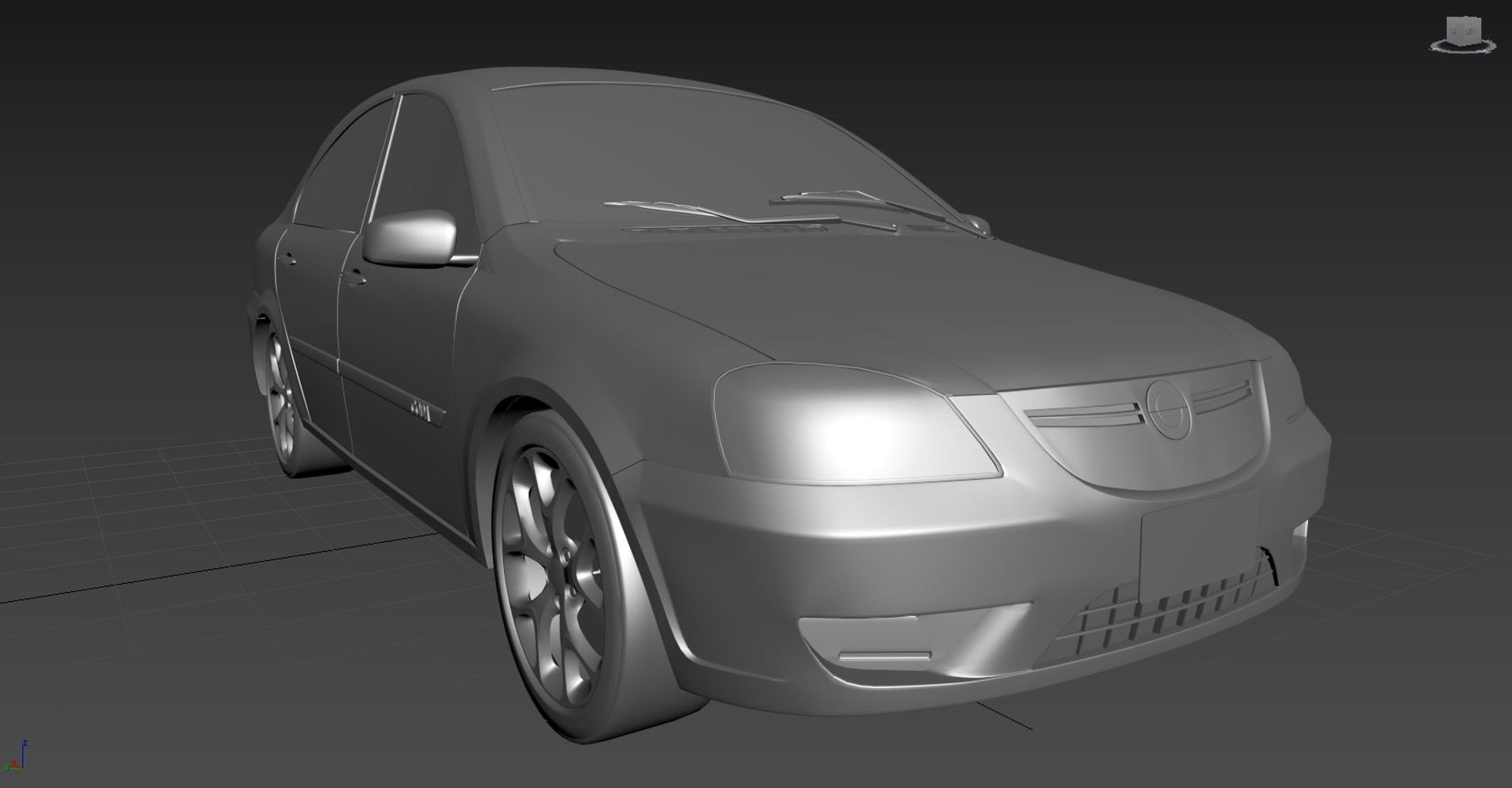 3D 2012 Coda EV Electric Car Model - TurboSquid 2034838
